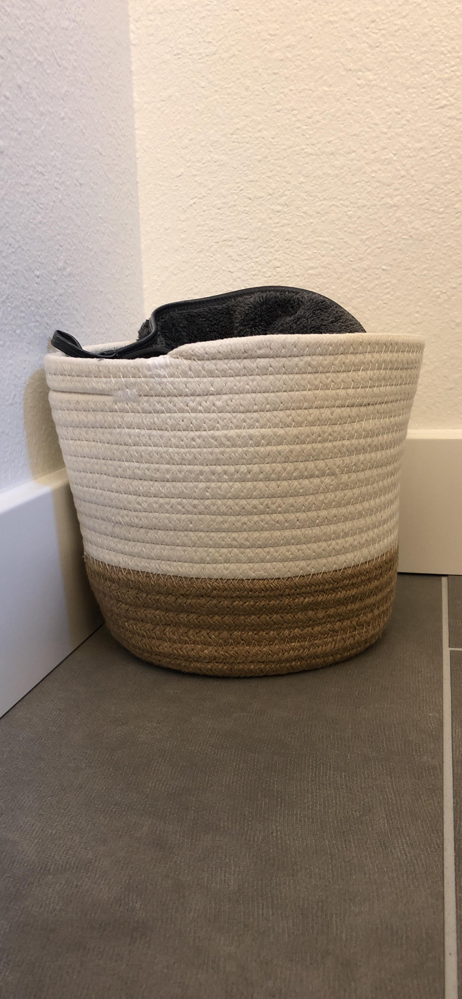 Amazon.com : Leepes 2-Pack 6.5" Woven Plant Basket Indoor Up to 6" Pot ...