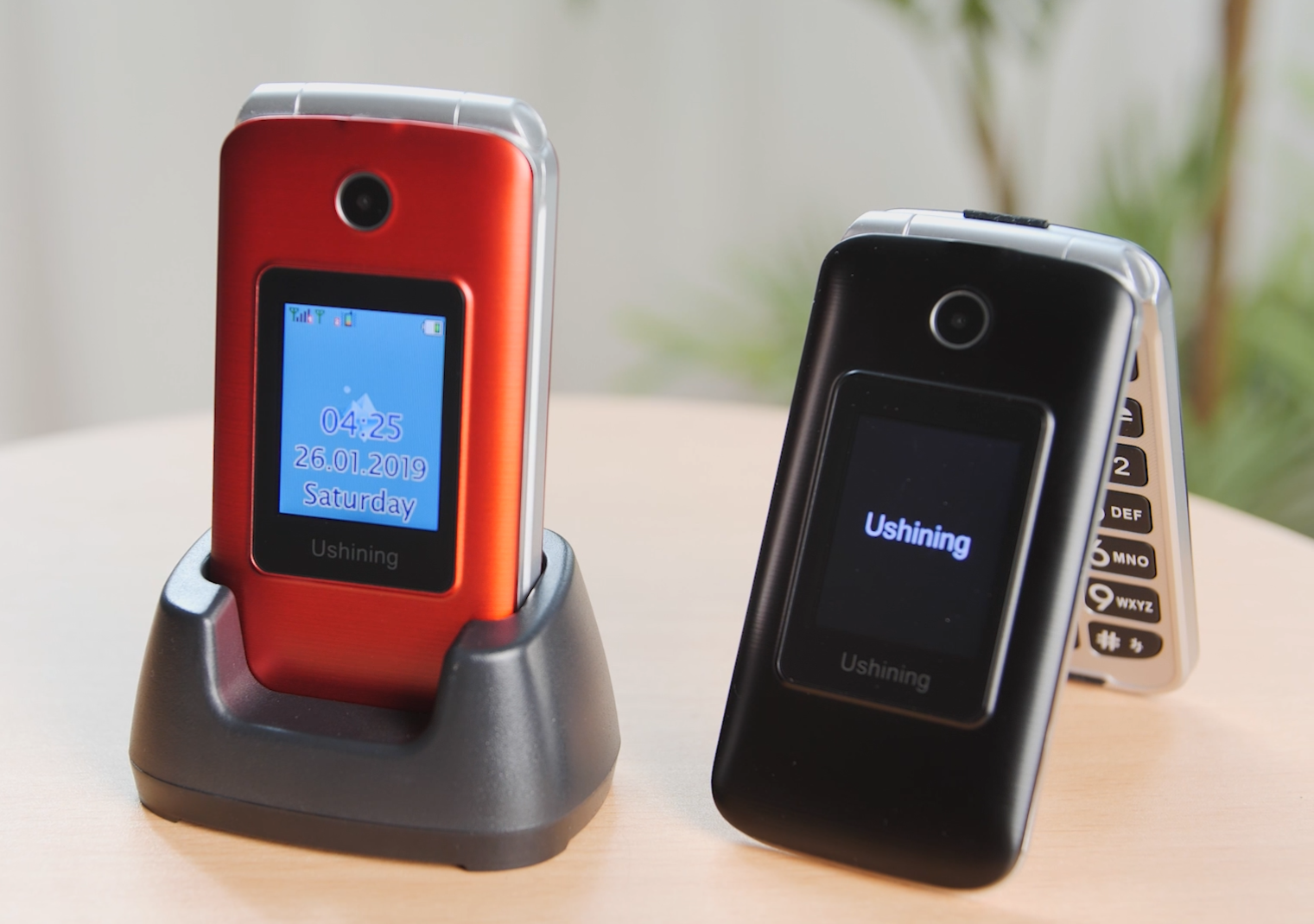 Watch Ushining 3G Unlocked Senior Flip Phone on Amazon Live
