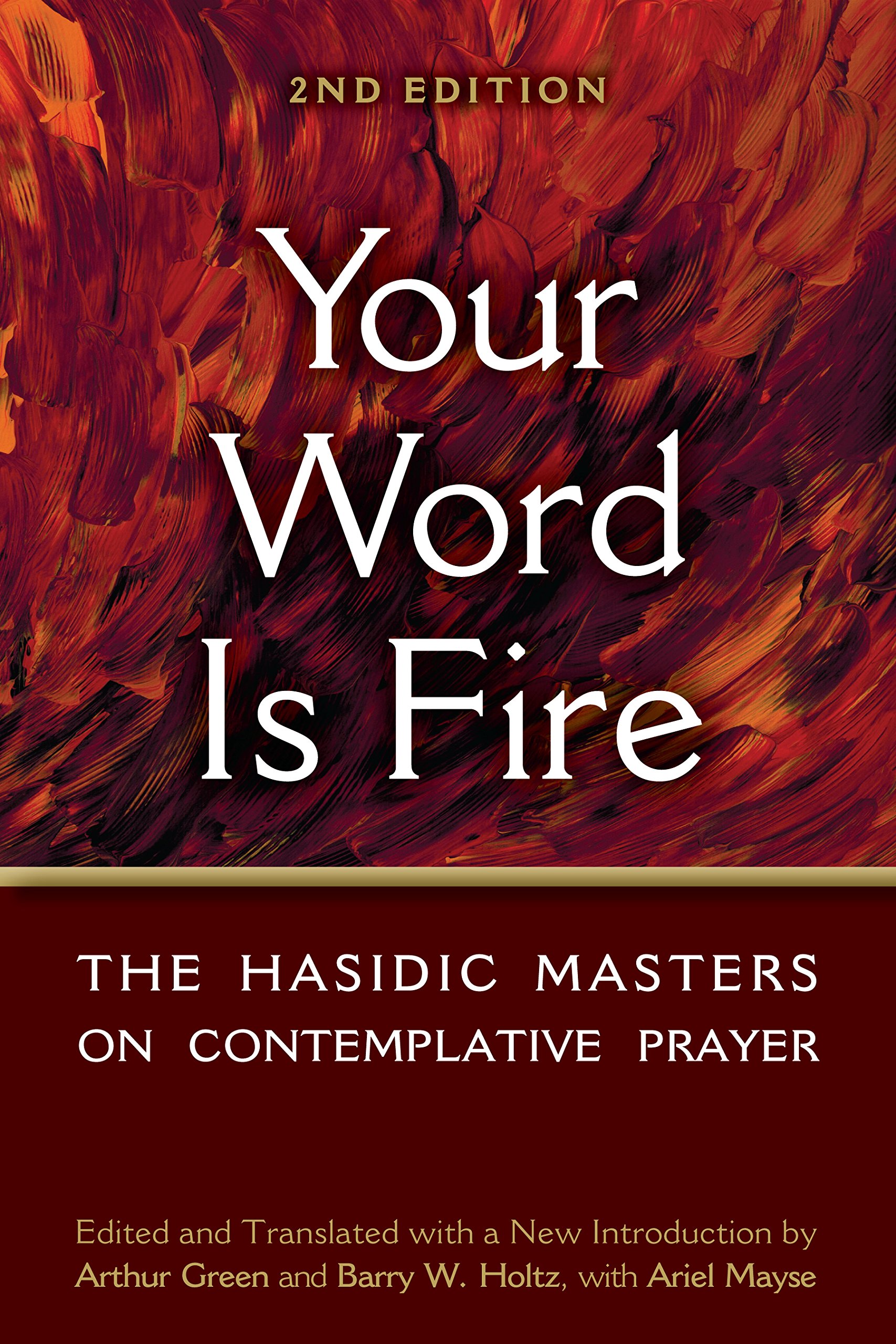 Your Word is Fire: The Hasidic Masters on Contemplative Prayer: Holtz ...