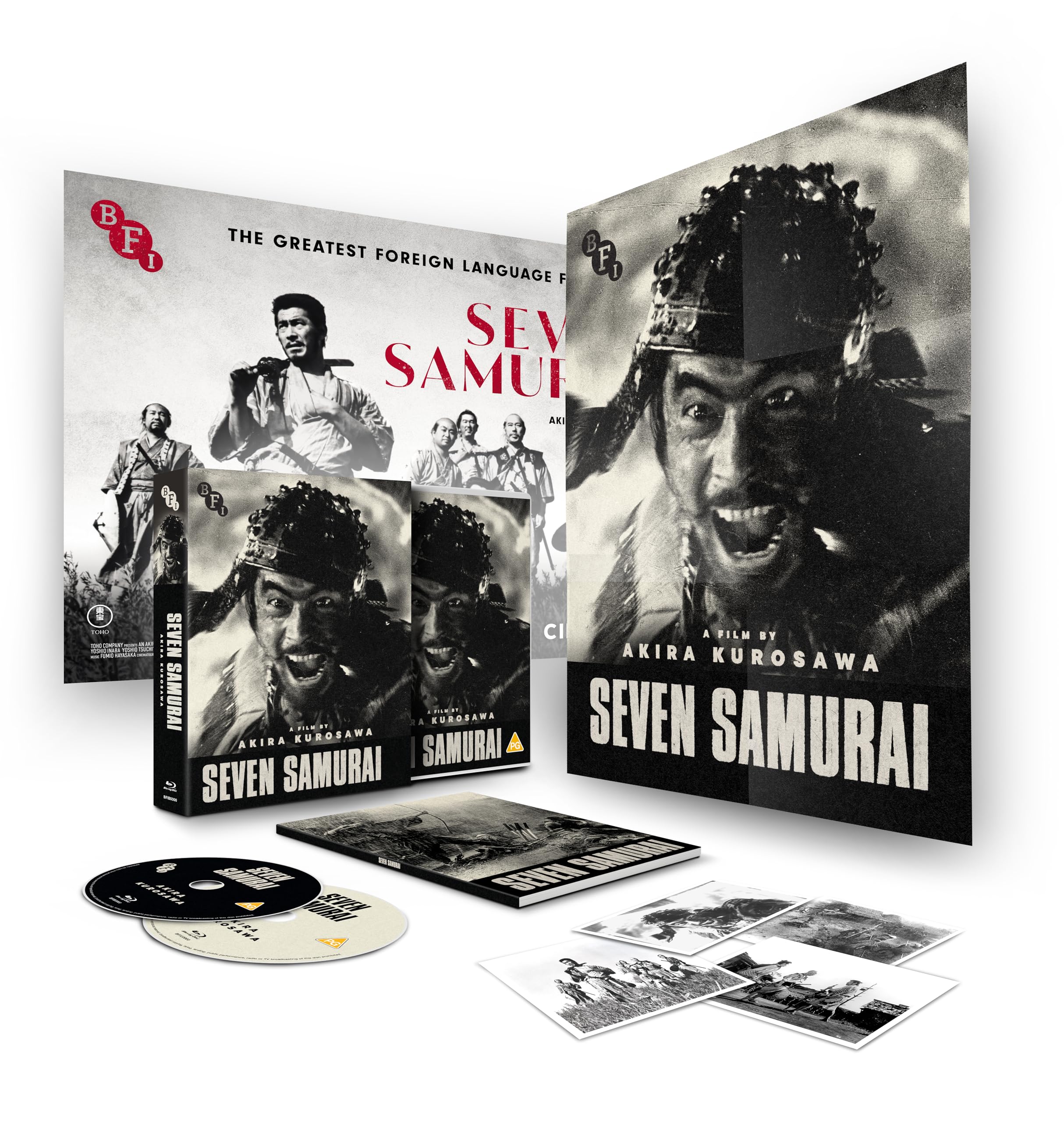 Seven Samurai - Limited Edition Blu-ray: Amazon.co.uk: Akira Kurosawa ...