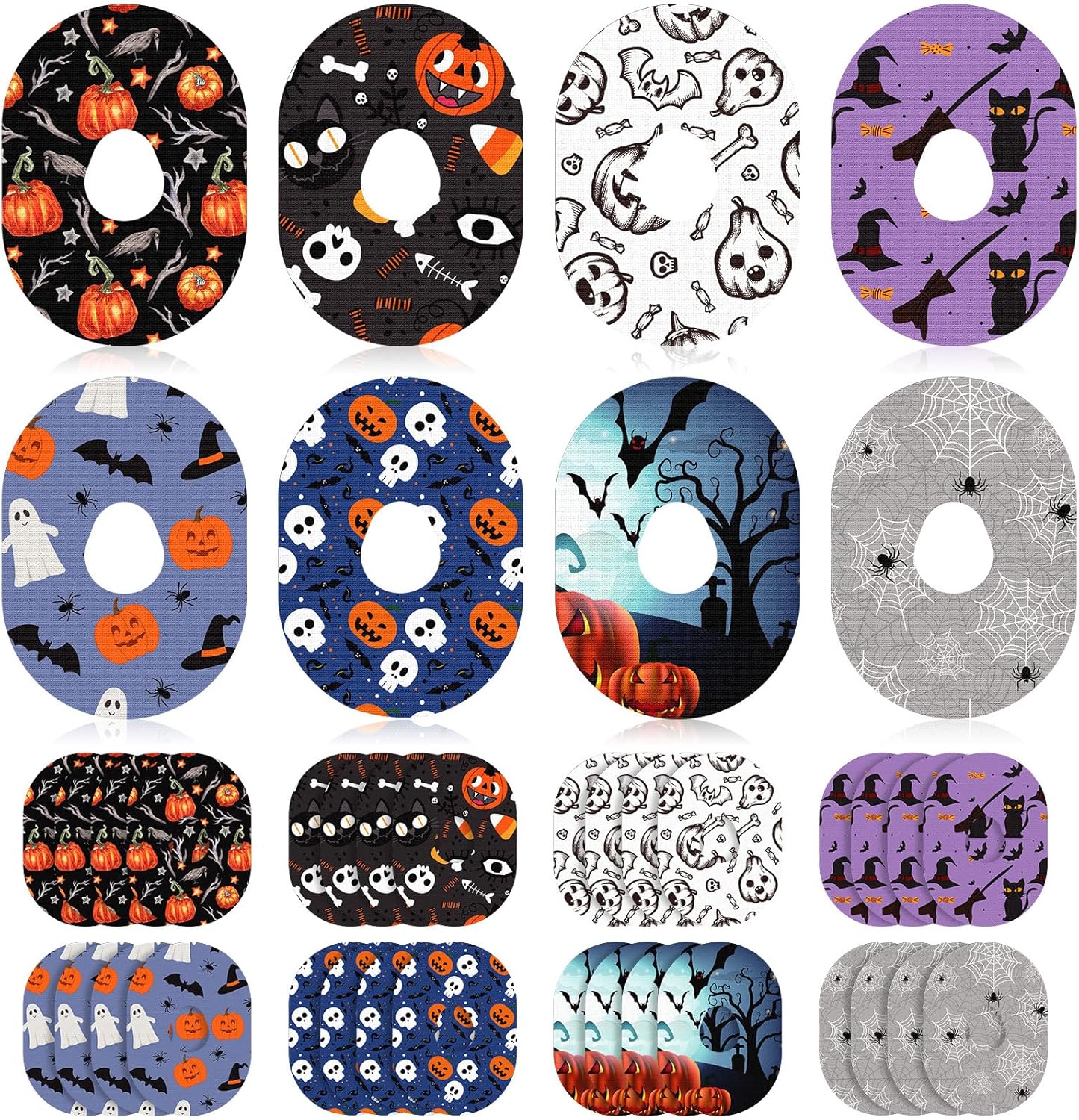 Amazon.com: Geiserailie 32 Pack Halloween CGM Adhesive Patches ...