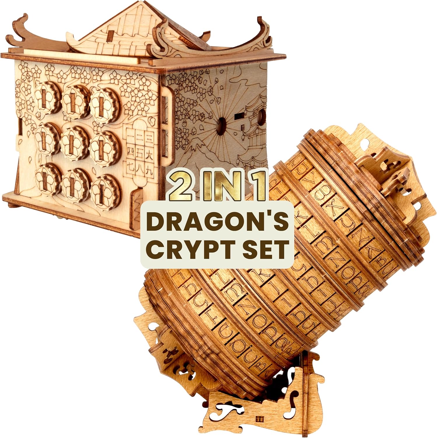 Amazon.com: ESC WELT Dragon's Crypt Set- Escape Room in a Box - Brain ...