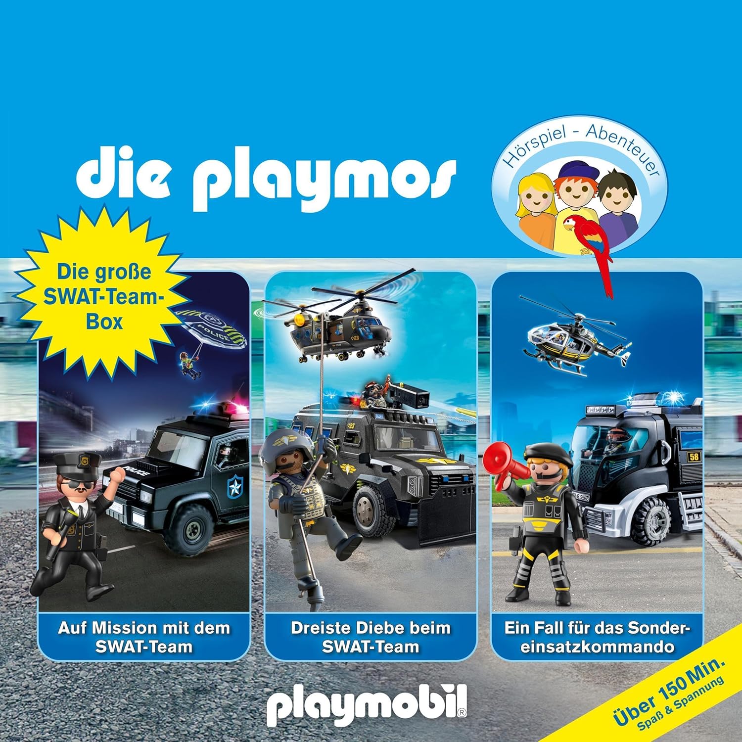 Die große SWAT-Team-Box. Das Original Playmobil Hörspiel: Die Playmos ...