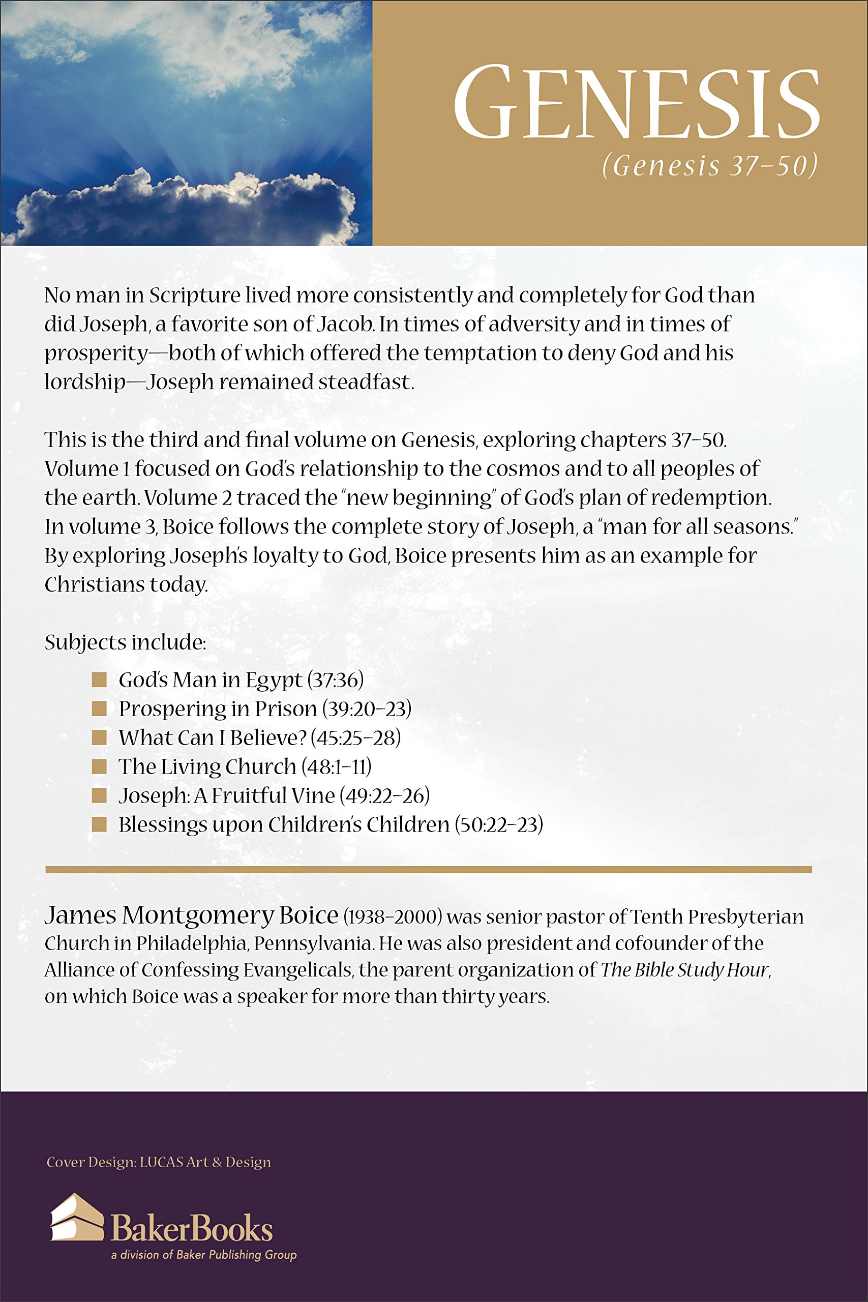 Genesis Chapters 37 50