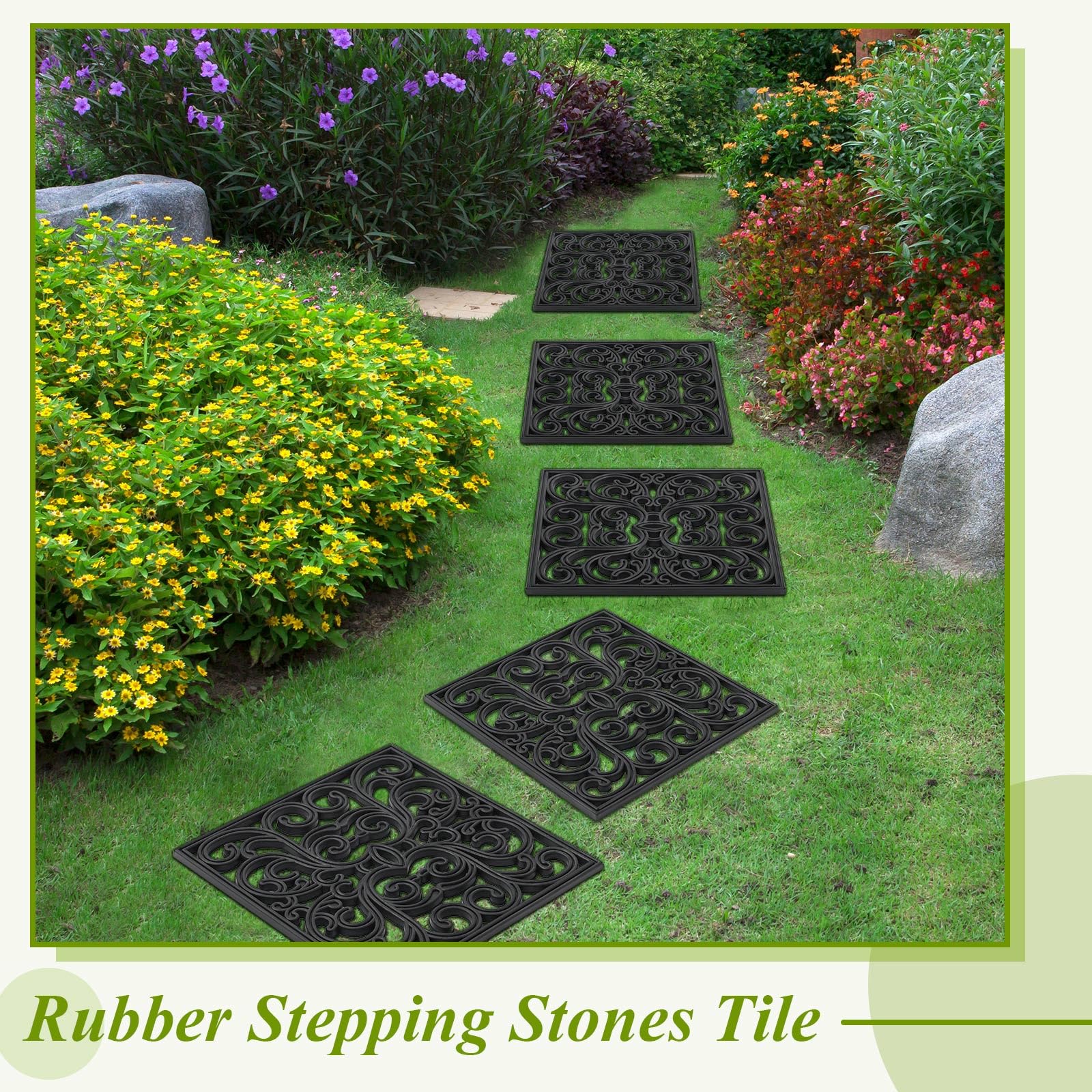 12 X 12 Stepping Stones 12 X 12 Decorative Stones Home Depot Lechloris