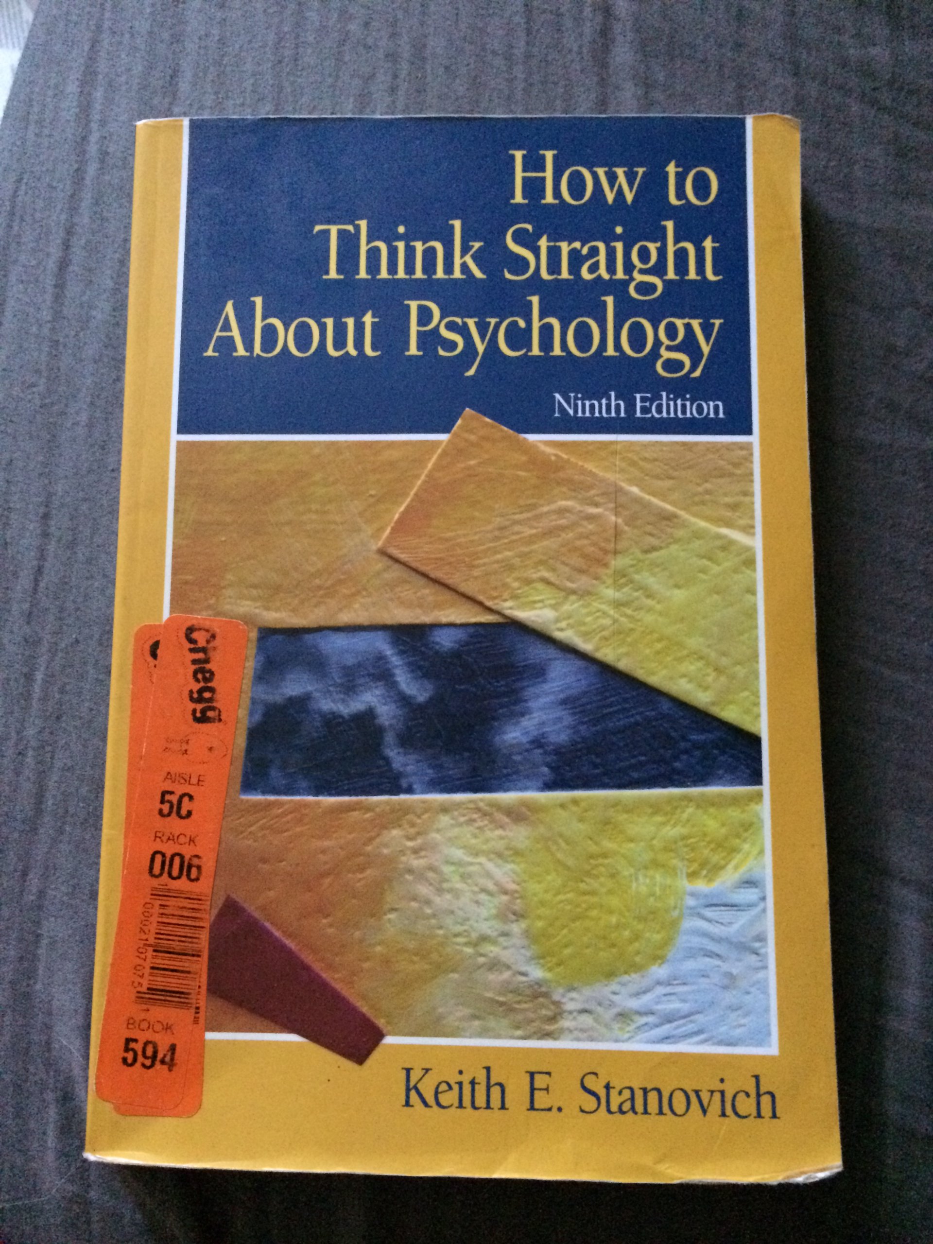 Amazon.com: How To Think Straight About Psychology (9th Edition ...