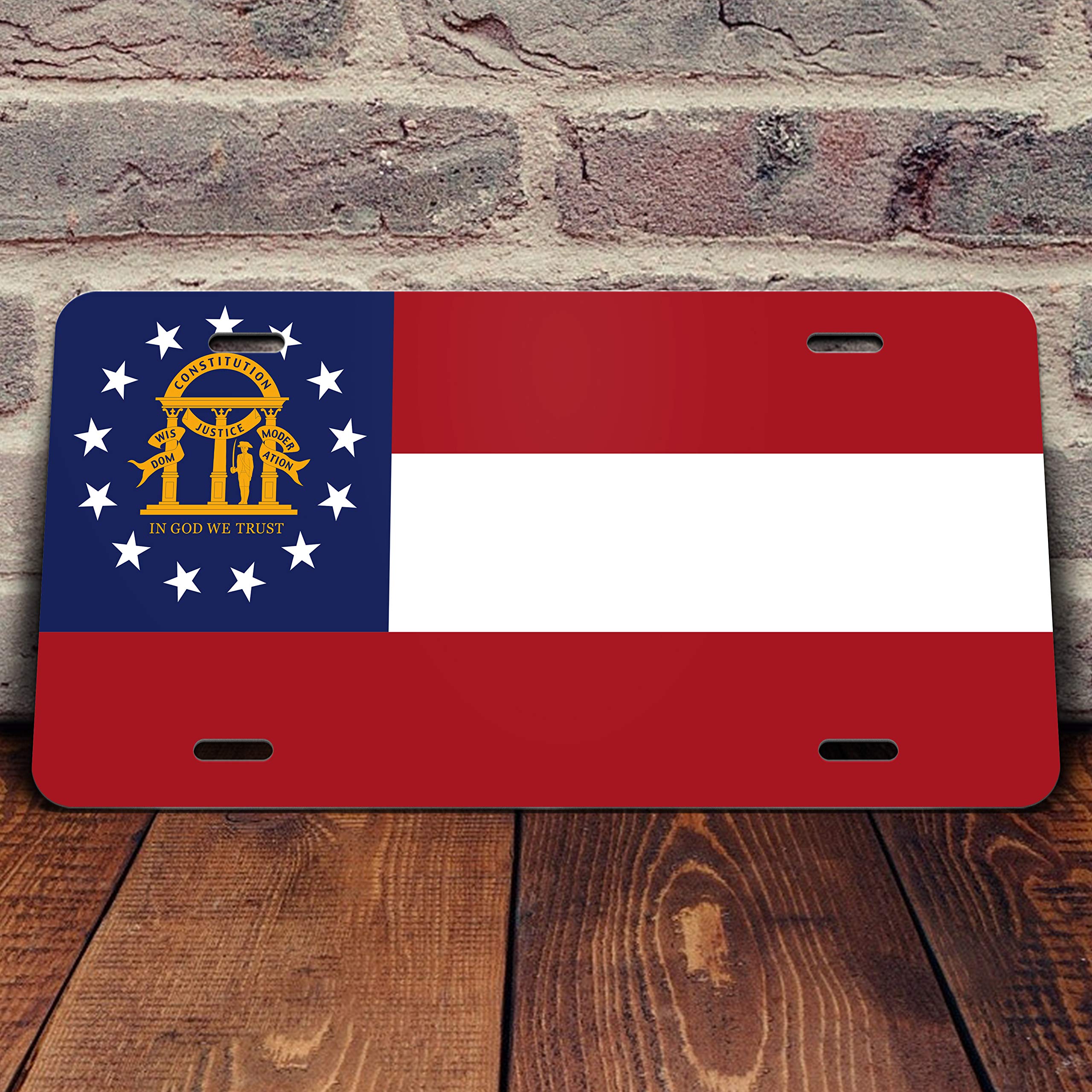 Georgia State License Plate