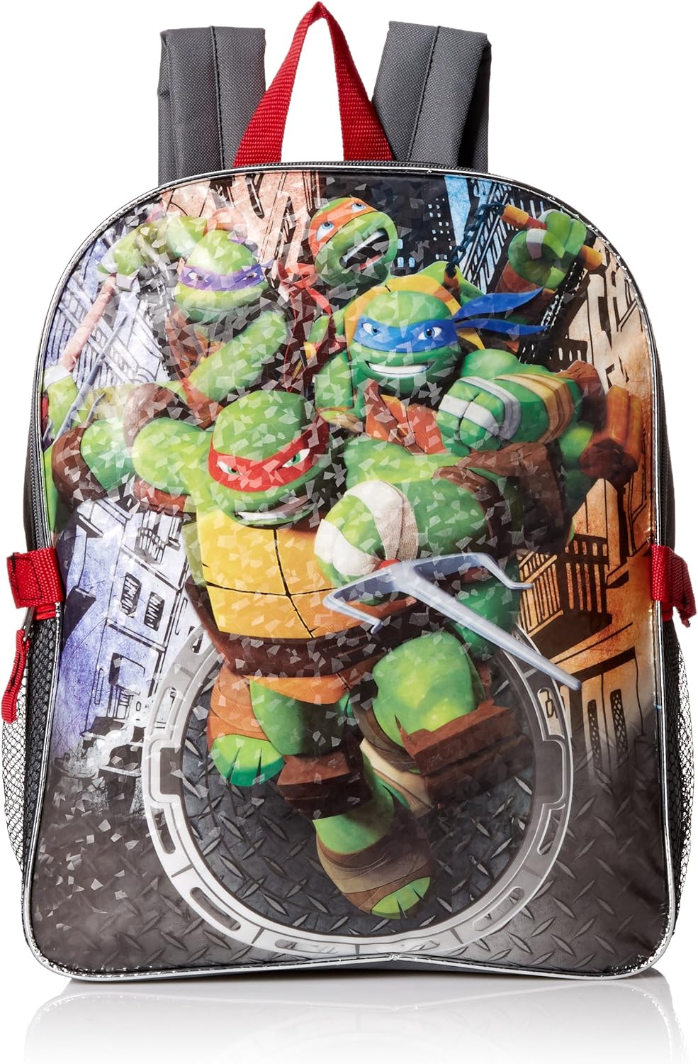 Amazon.com | Teenage Mutant Ninja Turtles Boys' Manhole 15 Inch ...