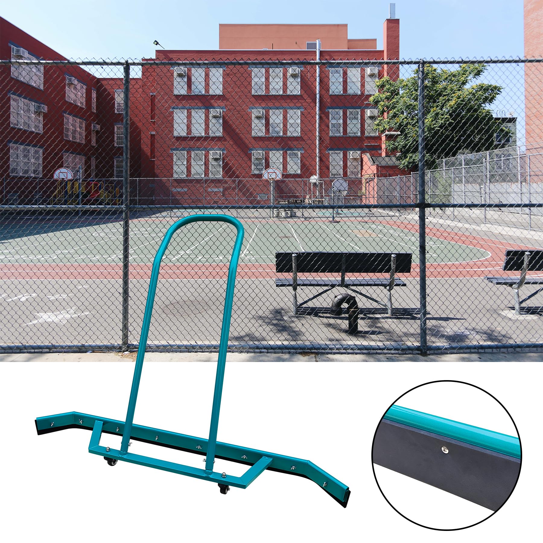 Snapklik.com : Rain Shuttle Basketball Tennis Court Squeegee, 53.1 ...