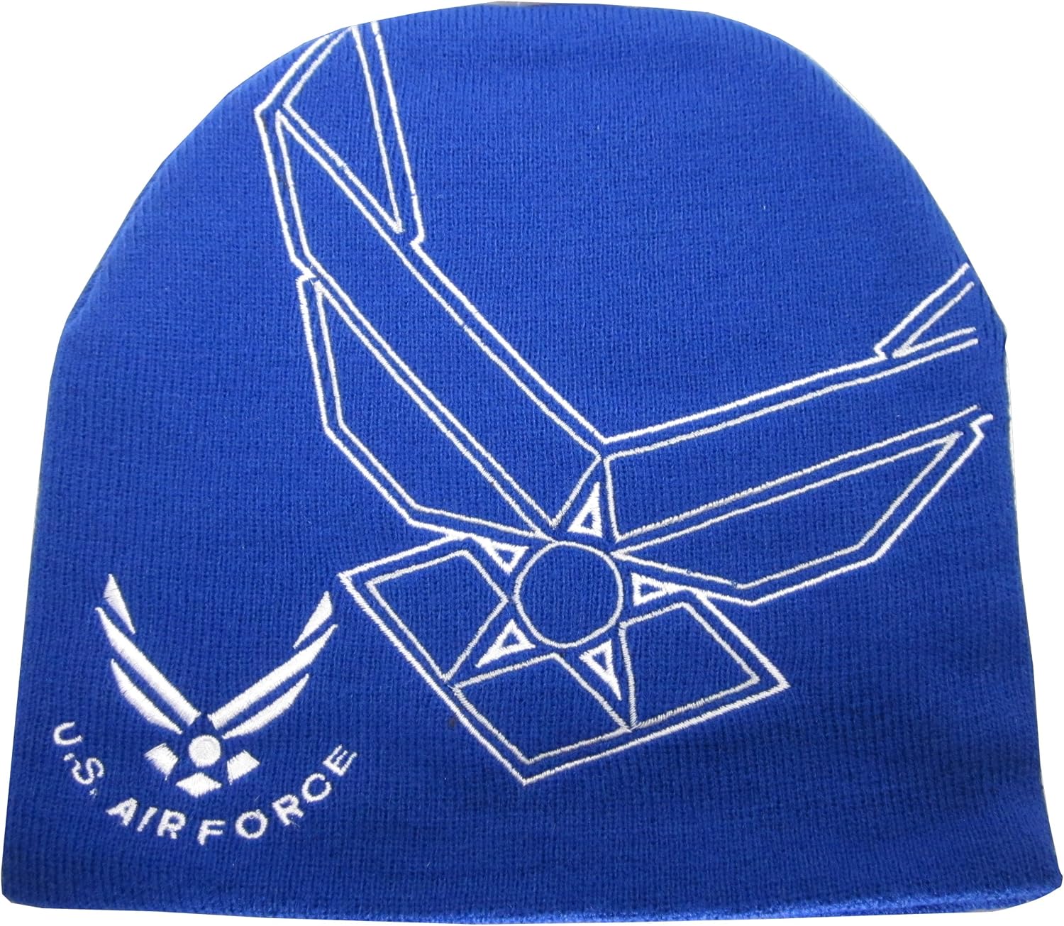 USAF Air Force Embroidered Knit Beanie Skull Cap Officially Licensed ...