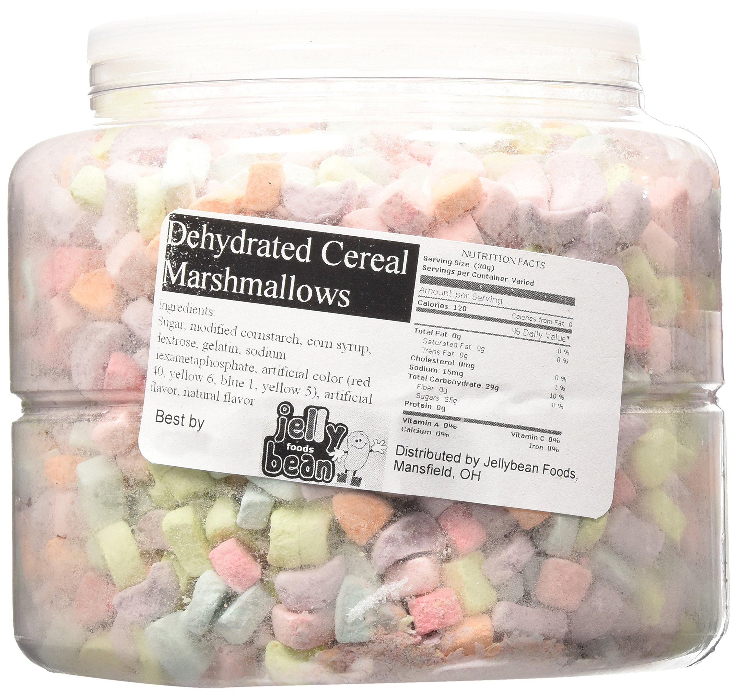 Amazon.com : 12 Oz Multi Colored Cereal Marshmallows Dehydrated : Lucky ...