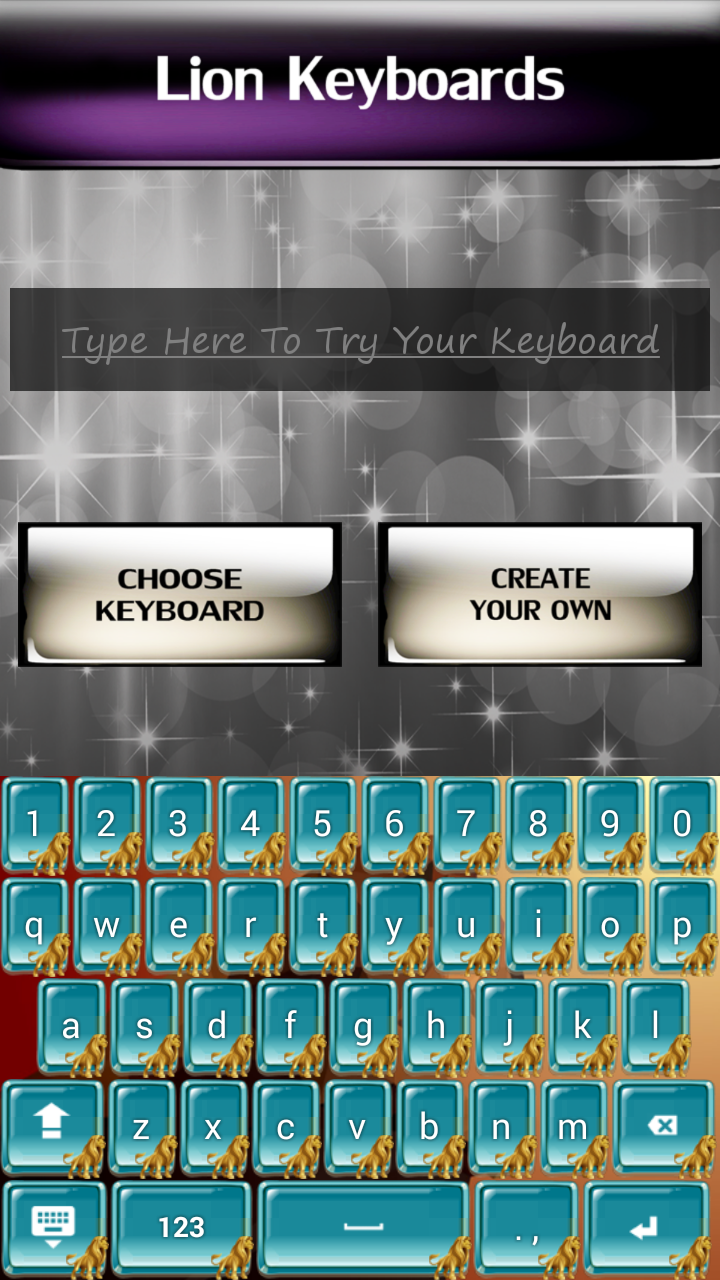 Lion Keyboards - App on Amazon Appstore