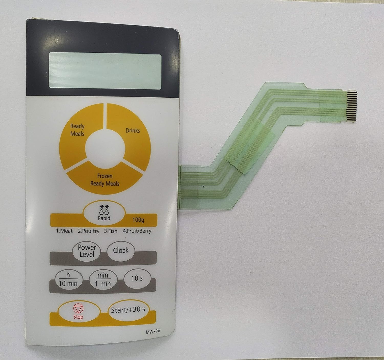 ABLE MW73V Microwave Oven Membrane Keypad (White) : Amazon.in: Home ...