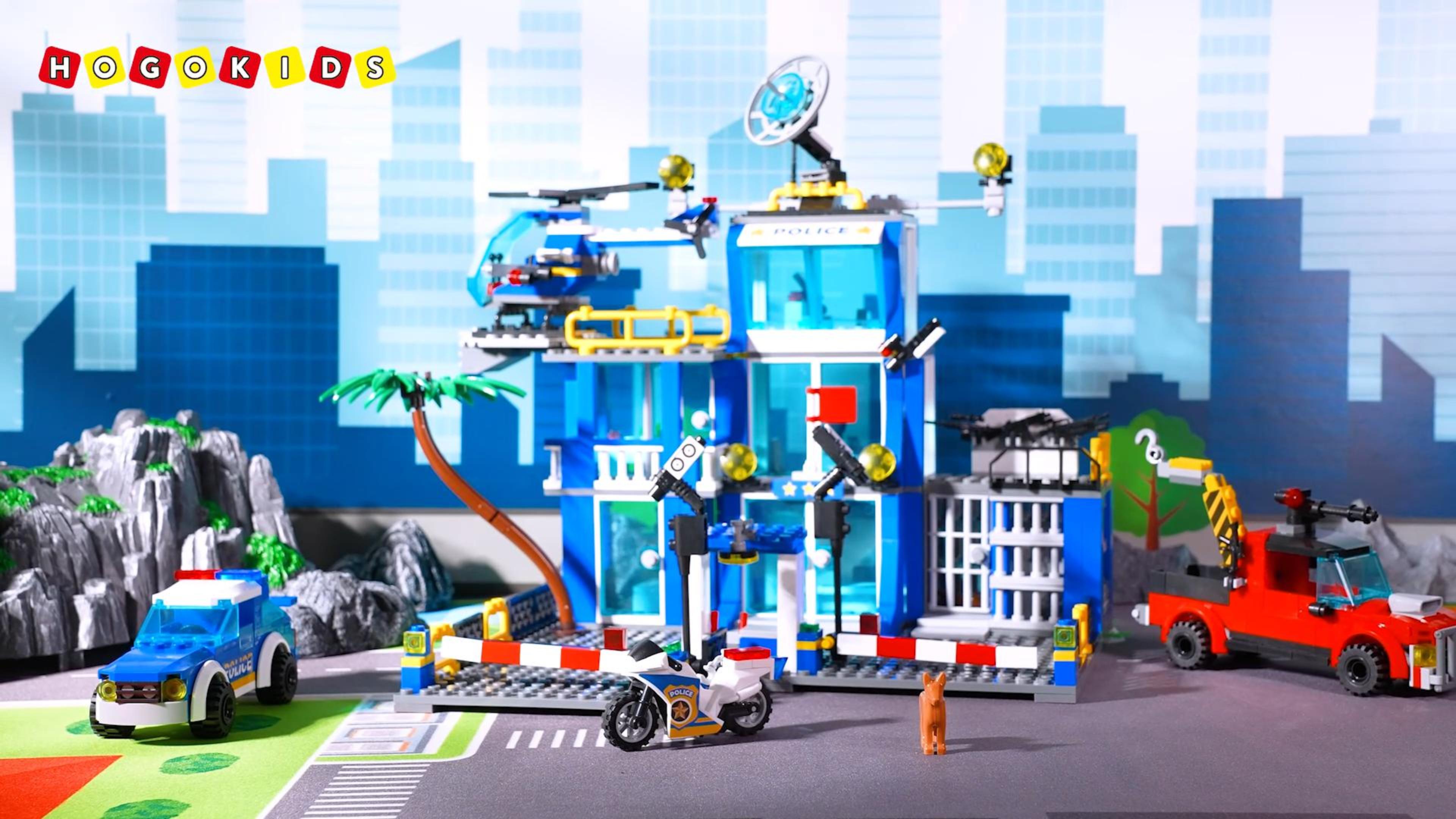 Lego City Background Buildings