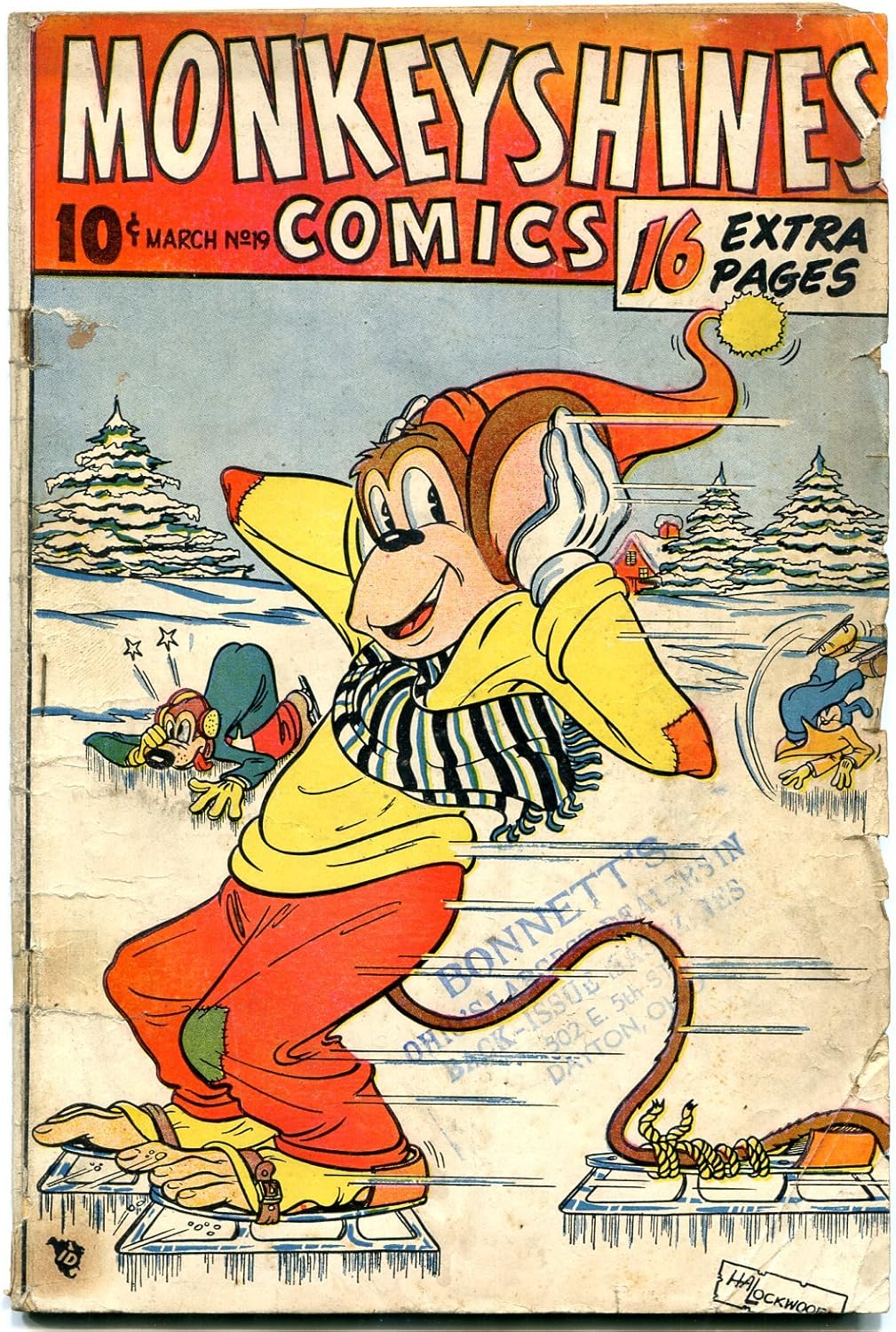 Amazon.com: Monkeyshines Comics #19 1949- Frazetta- Golden Age Funny ...