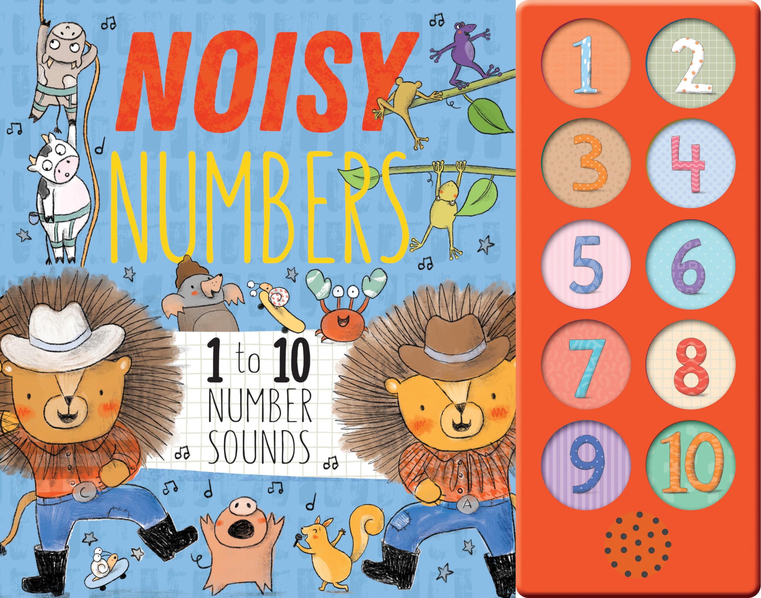 10 BUTTON SOUND BOOK - NUMBERS (10 Button Sound Books) : Summer Macon ...