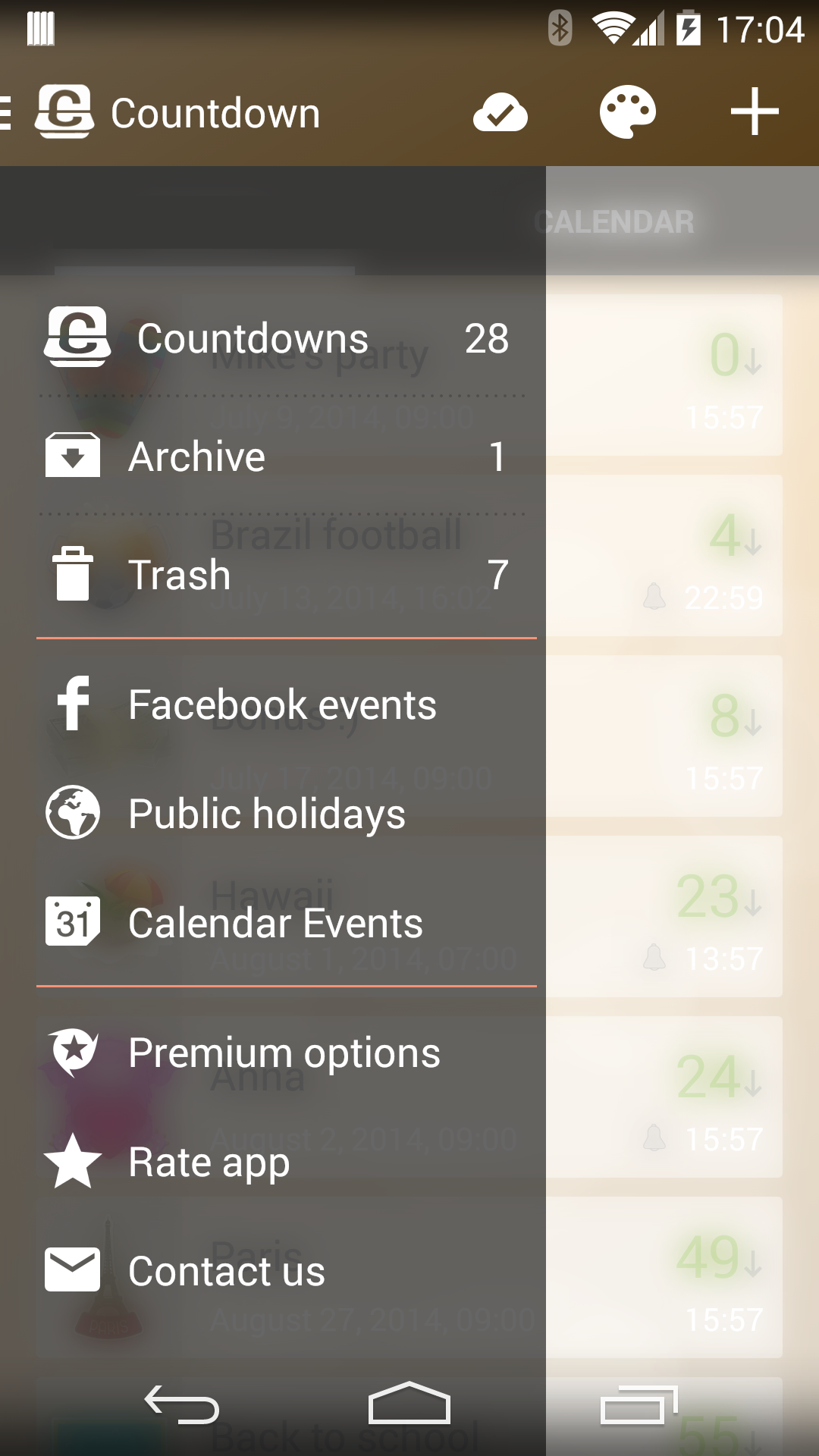 Countdown Widget - App on Amazon Appstore