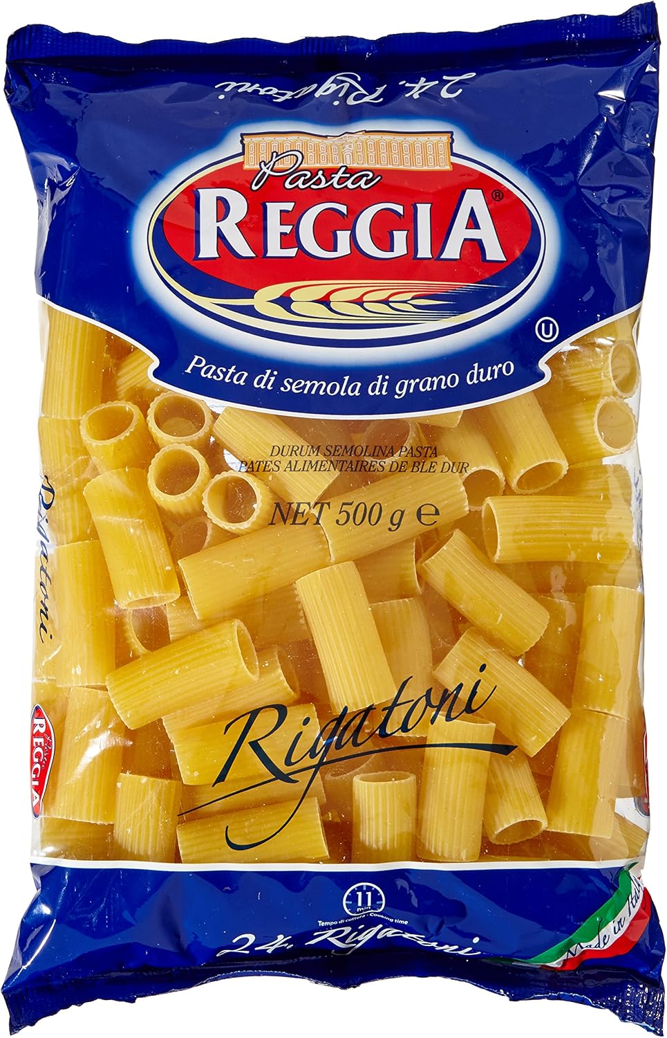 Reggia Pasta Gr.500 Rigatoni : Amazon.it: Alimentari e cura della casa