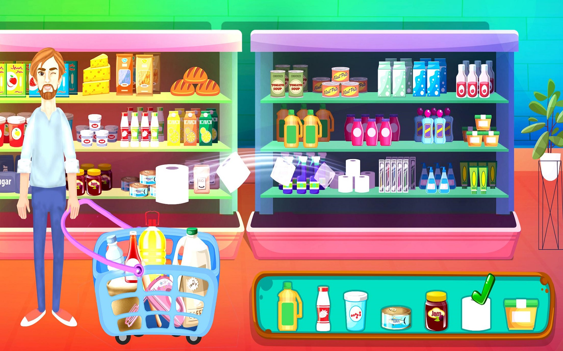 Supermarket Shopping Learn ATM – Be a cashier in grocery store game ...