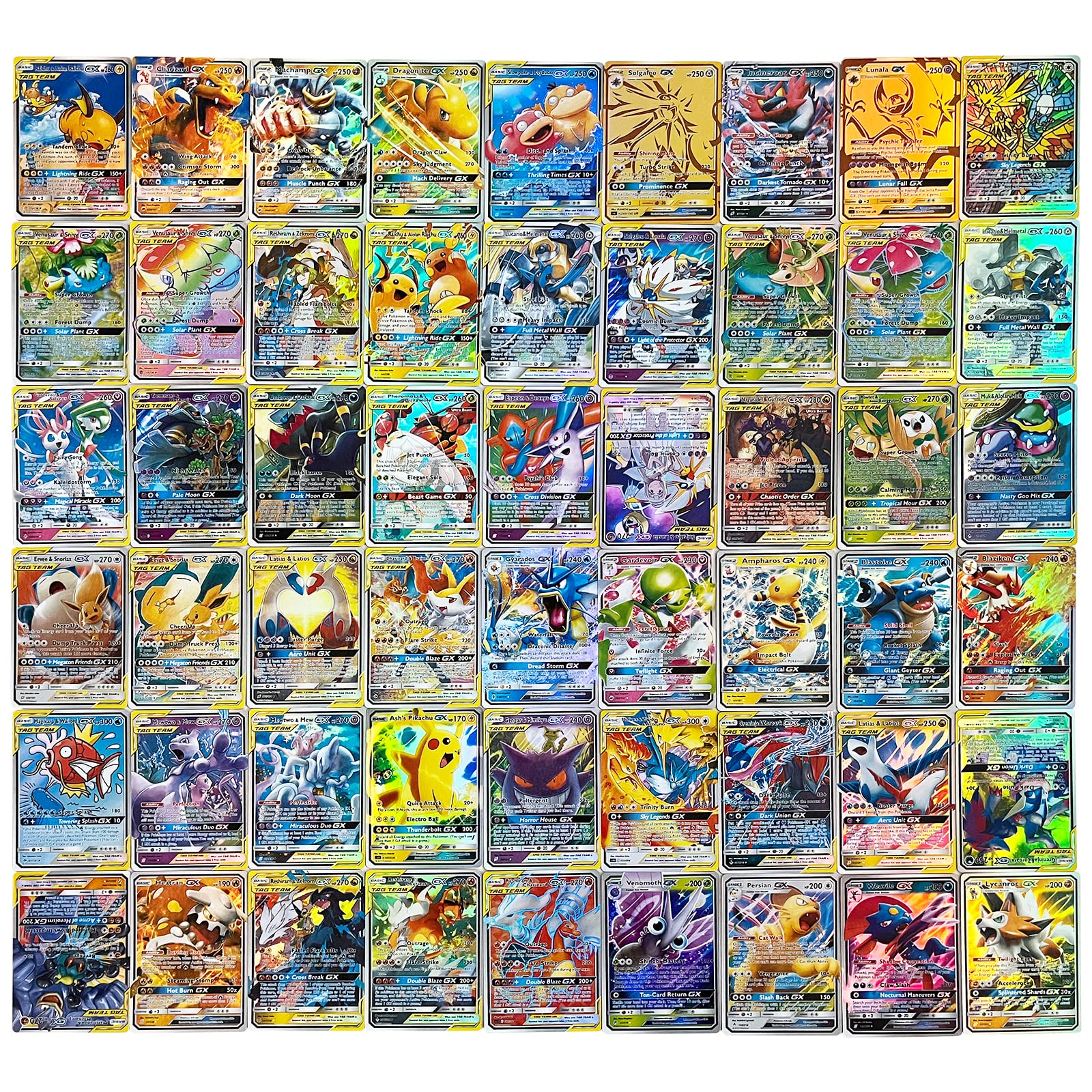 Buy 100-Pieces Trading Card Game Lots of Ultra Rare Cards, 100GX ...