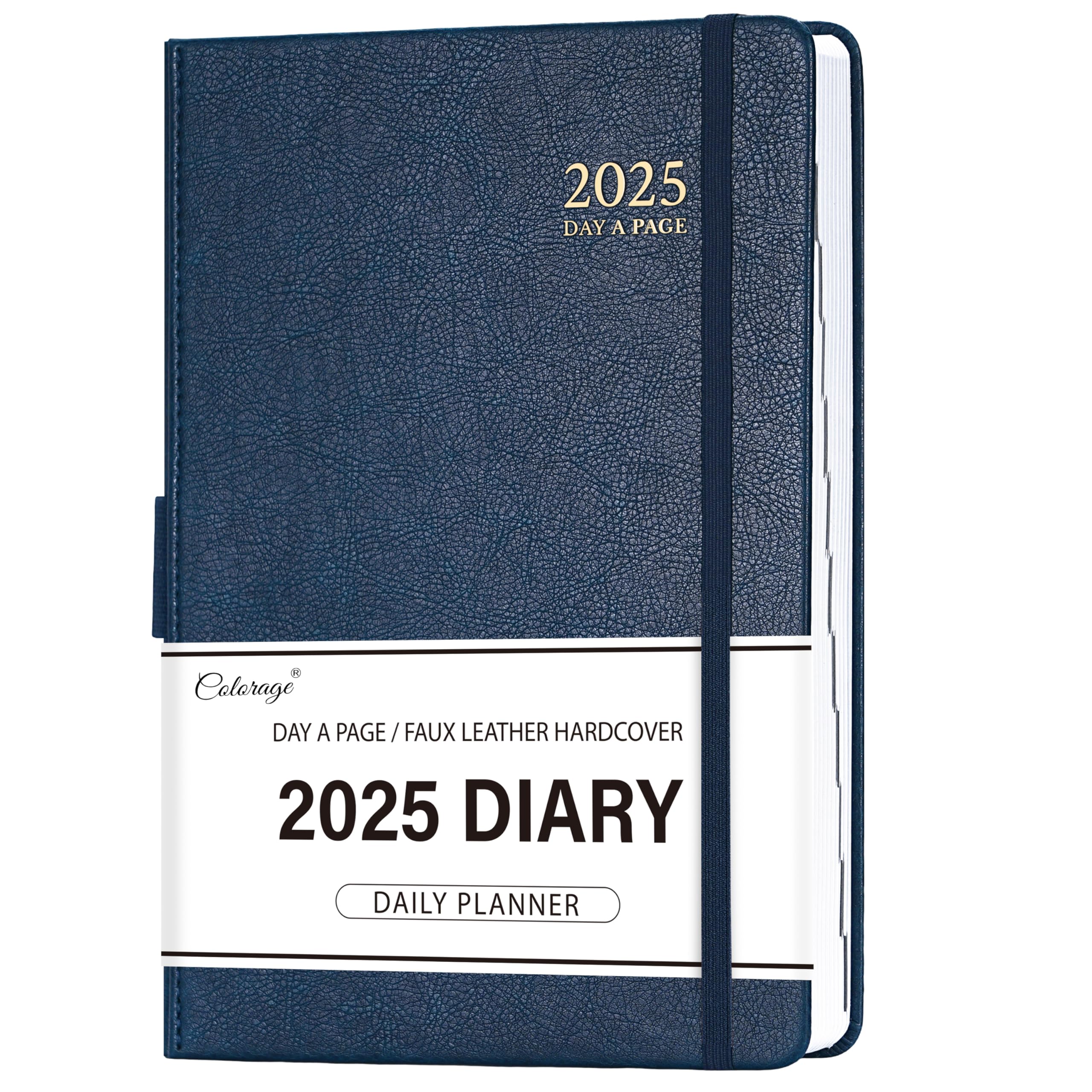 Diary 2025 - Diary 2025 Page a day, Diary 2025 Day per page January 2025 - December 2025 with ...