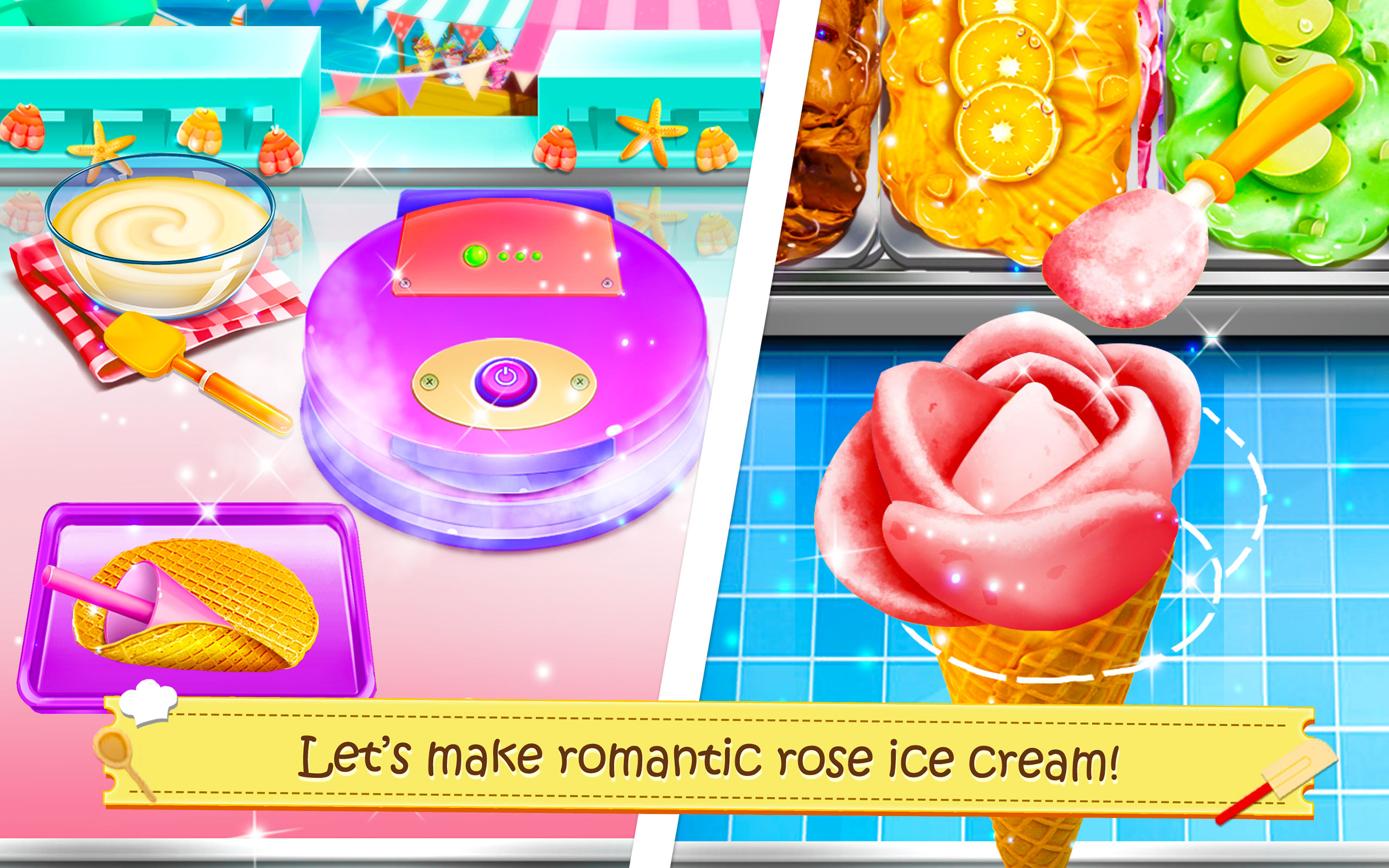 Unicorn Ice Cream Sundae - Ice Desserts Maker - App on Amazon Appstore