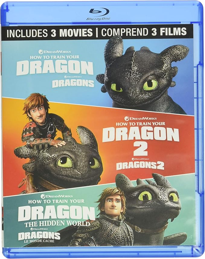 How to Train Your Dragon: 3-Movie Collection [Blu-ray] (Bilingual ...