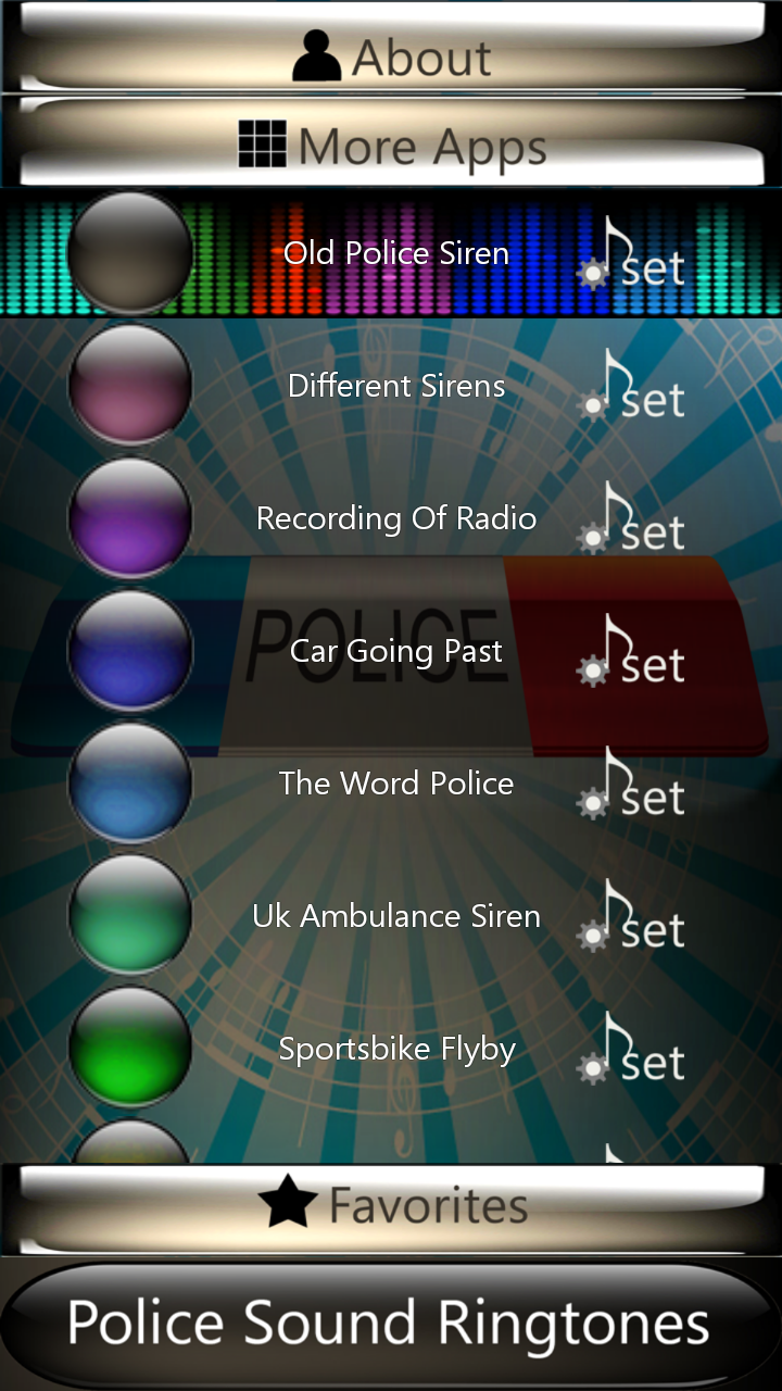 Police Sound Ringtones - App on Amazon Appstore
