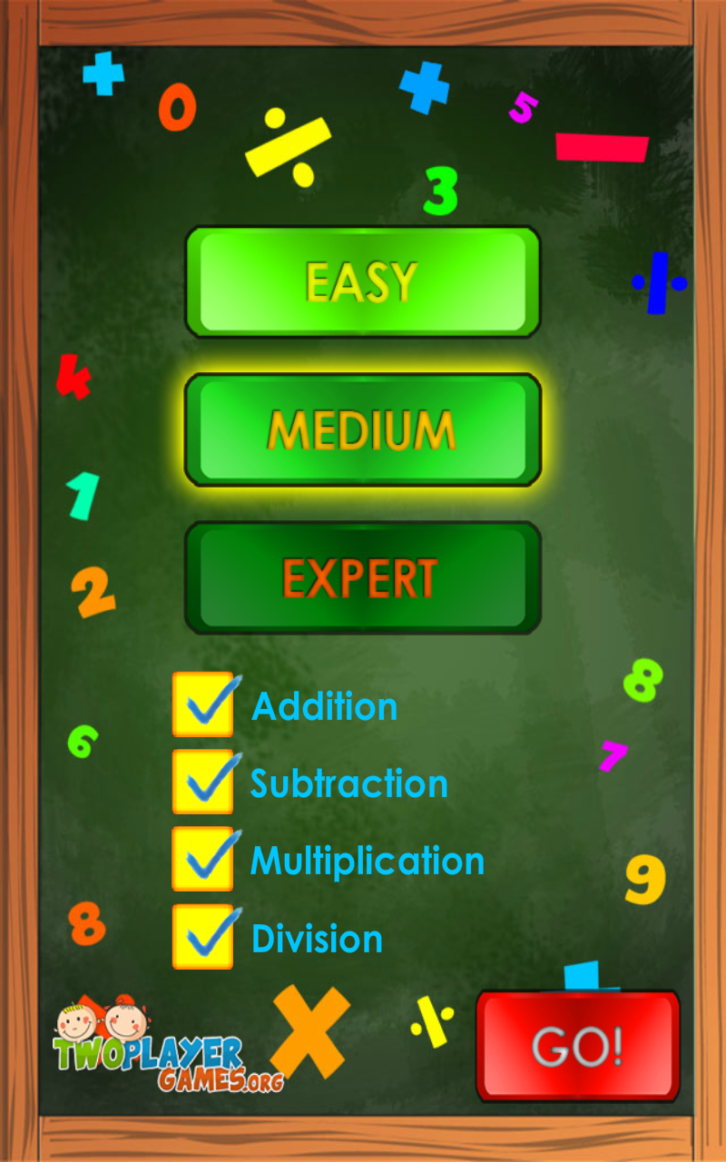 2 PLAYER MATH GAME - App on Amazon Appstore