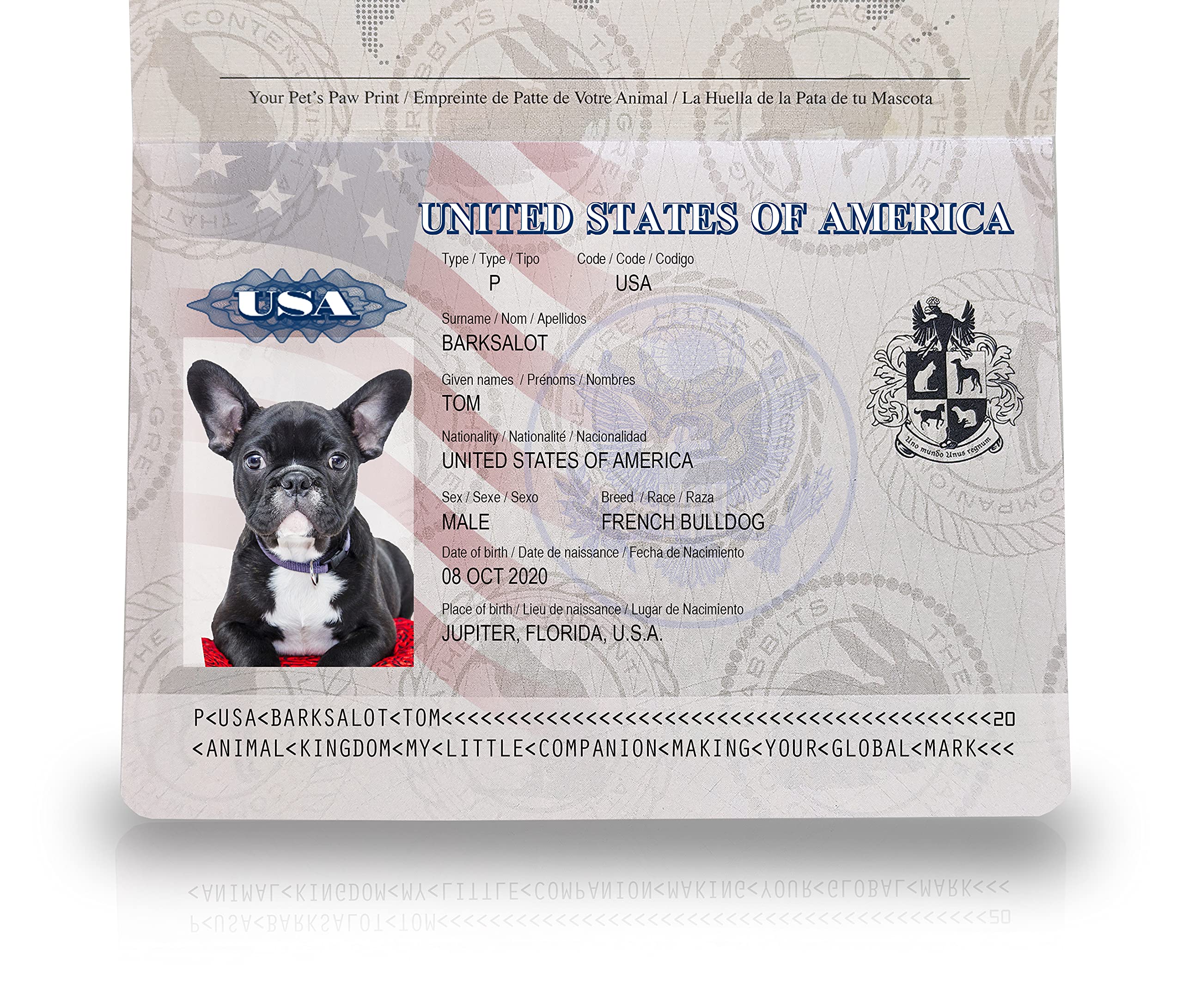 How Much Is A Dog Passport Usa