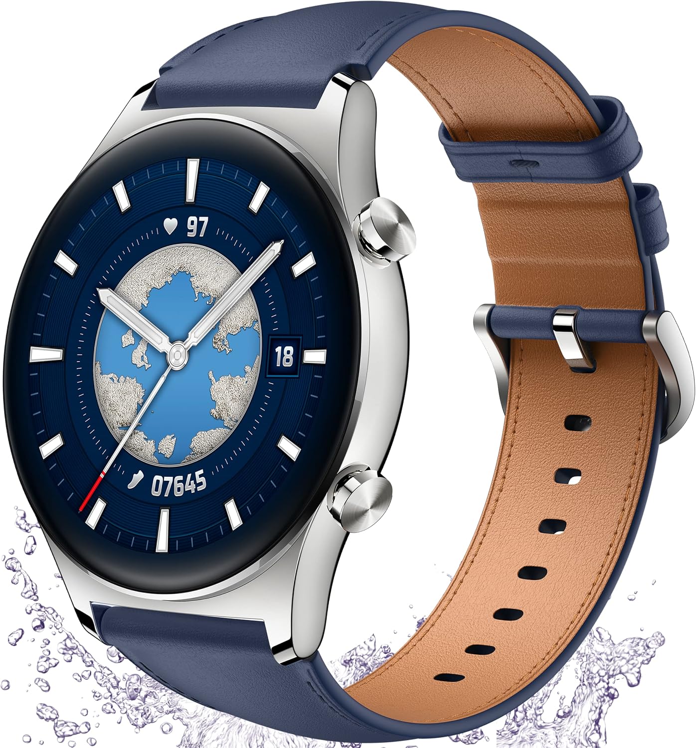 HONOR - Reloj inteligente GS 3 para hombre y mujer, 46 mm, oxímetro de ...
