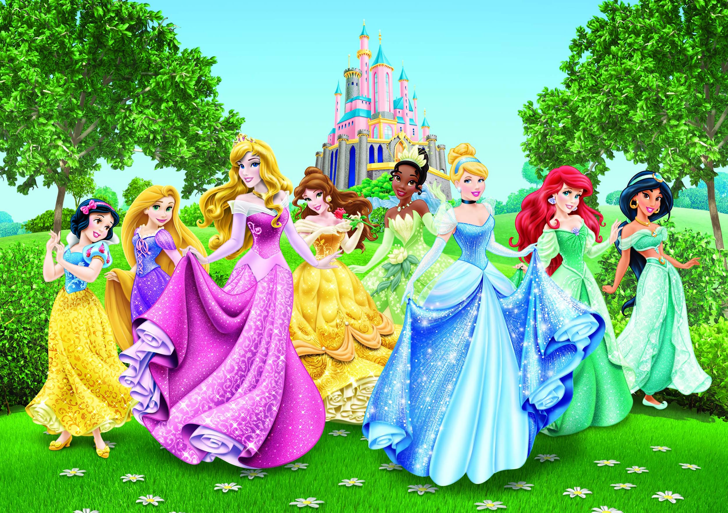 Princess Disney Cartoon Wallpaper Disney Wall Mural Wallpaper