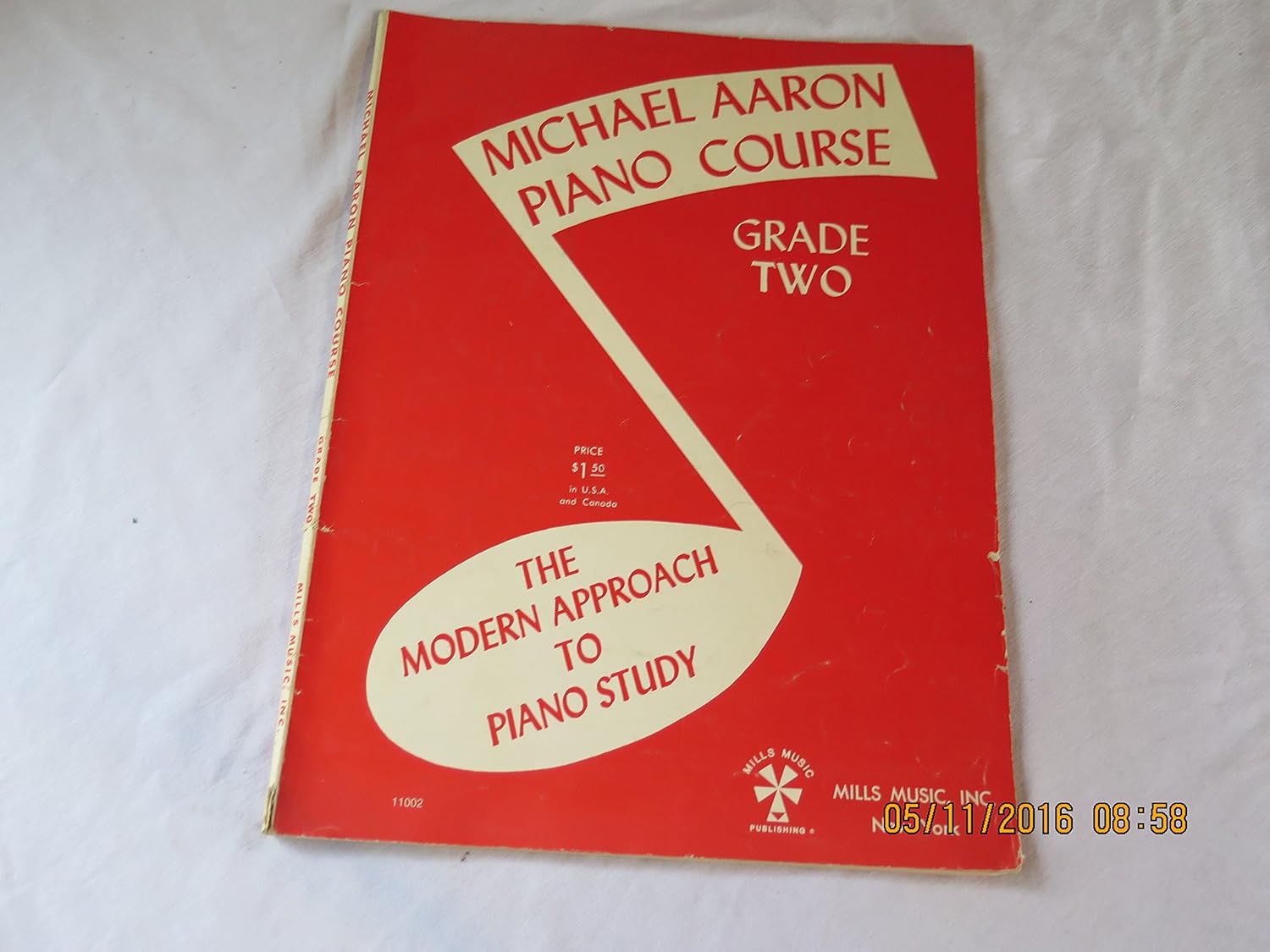 Michael Aaron Piano Course, Grade Two, the Modern Approach to Piano ...