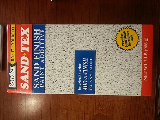 SandTex Sand Finish Paint Additive - Interior add a finish to any Paint 2 lbs box : Amazon.ca ...