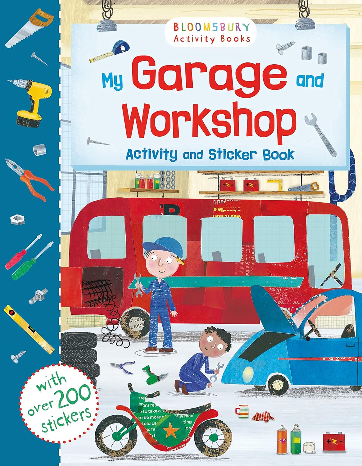 Amazon | My Garage and Workshop Activity and Sticker Book (Sticker ...
