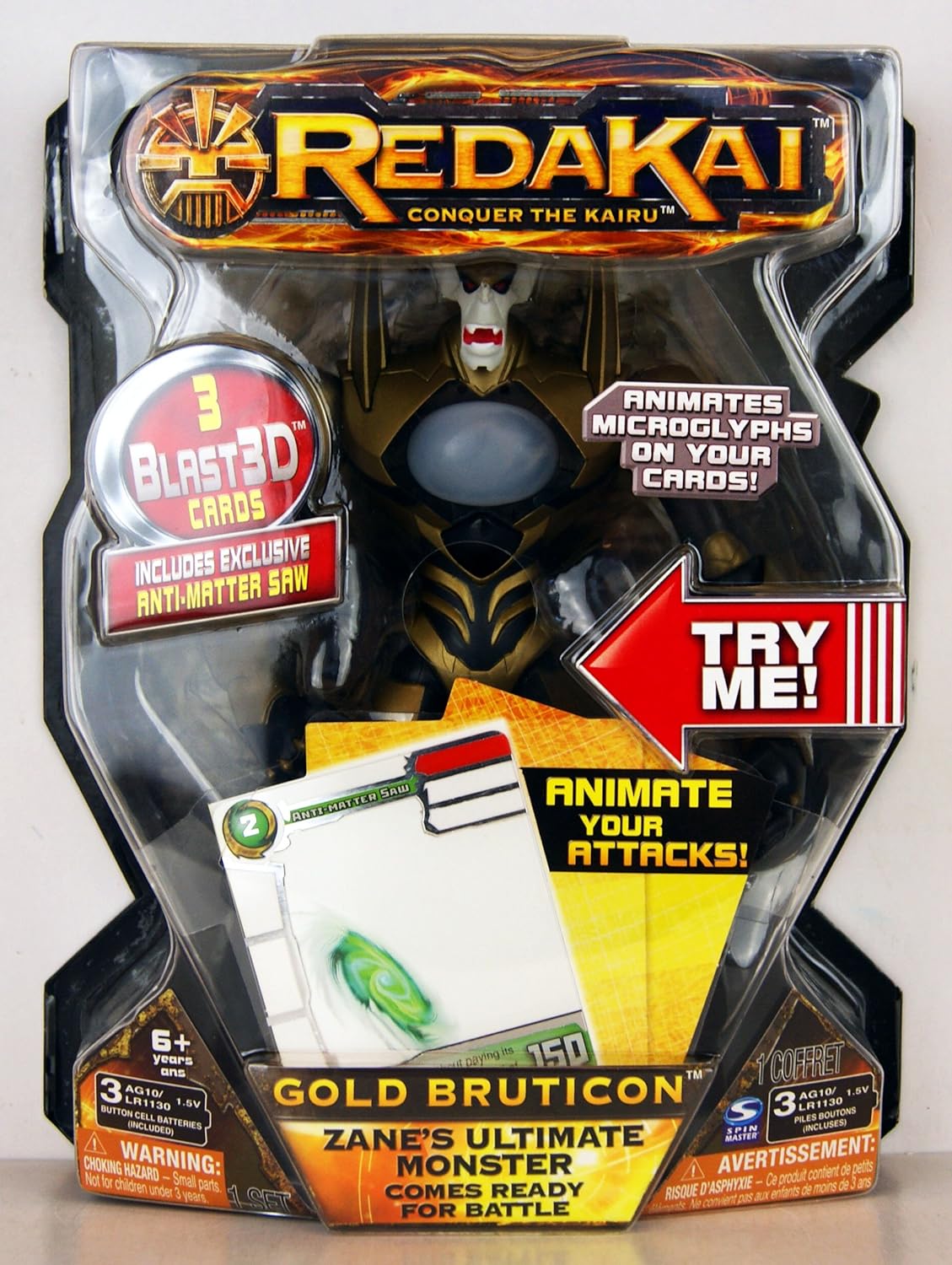 RedaKai - Conquer the Kairu - Gold Bruticon - Zane's Ultimate Monster ...