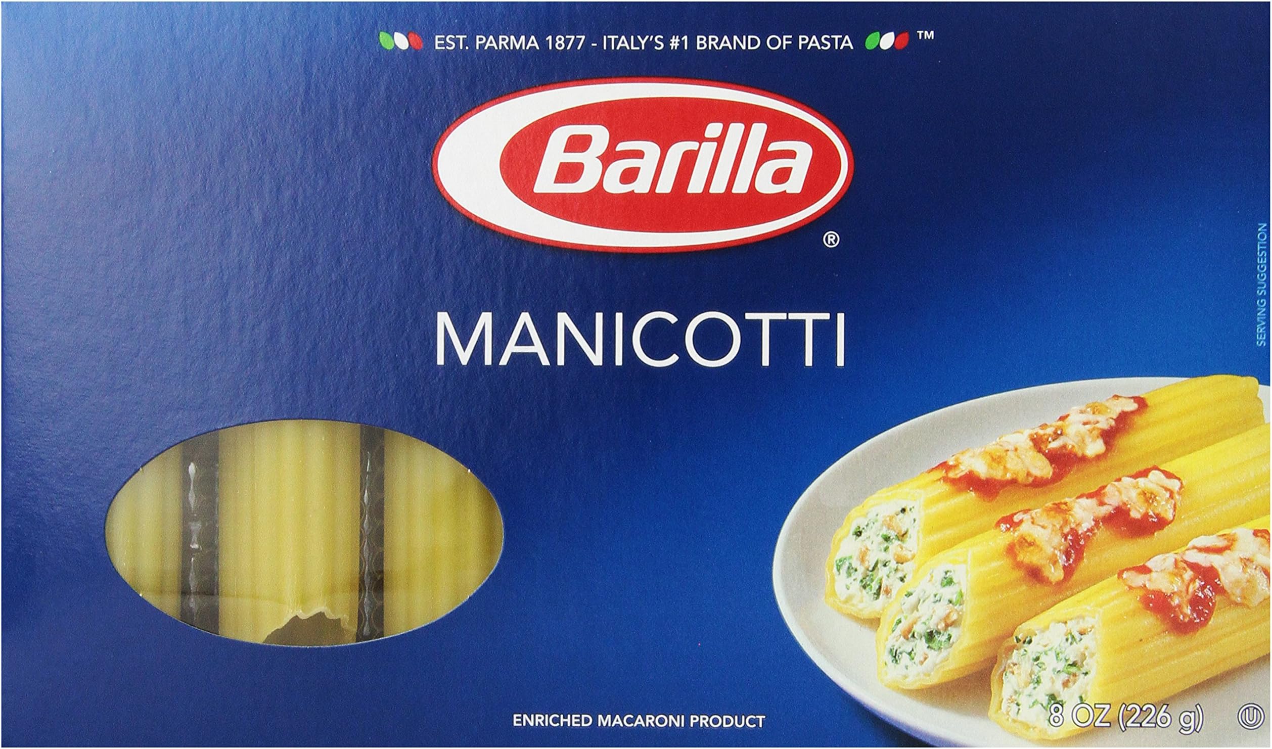 Amazon.com : Barilla Spaghetti Pasta, 16 oz. Box (Pack of 8) - Non-GMO ...