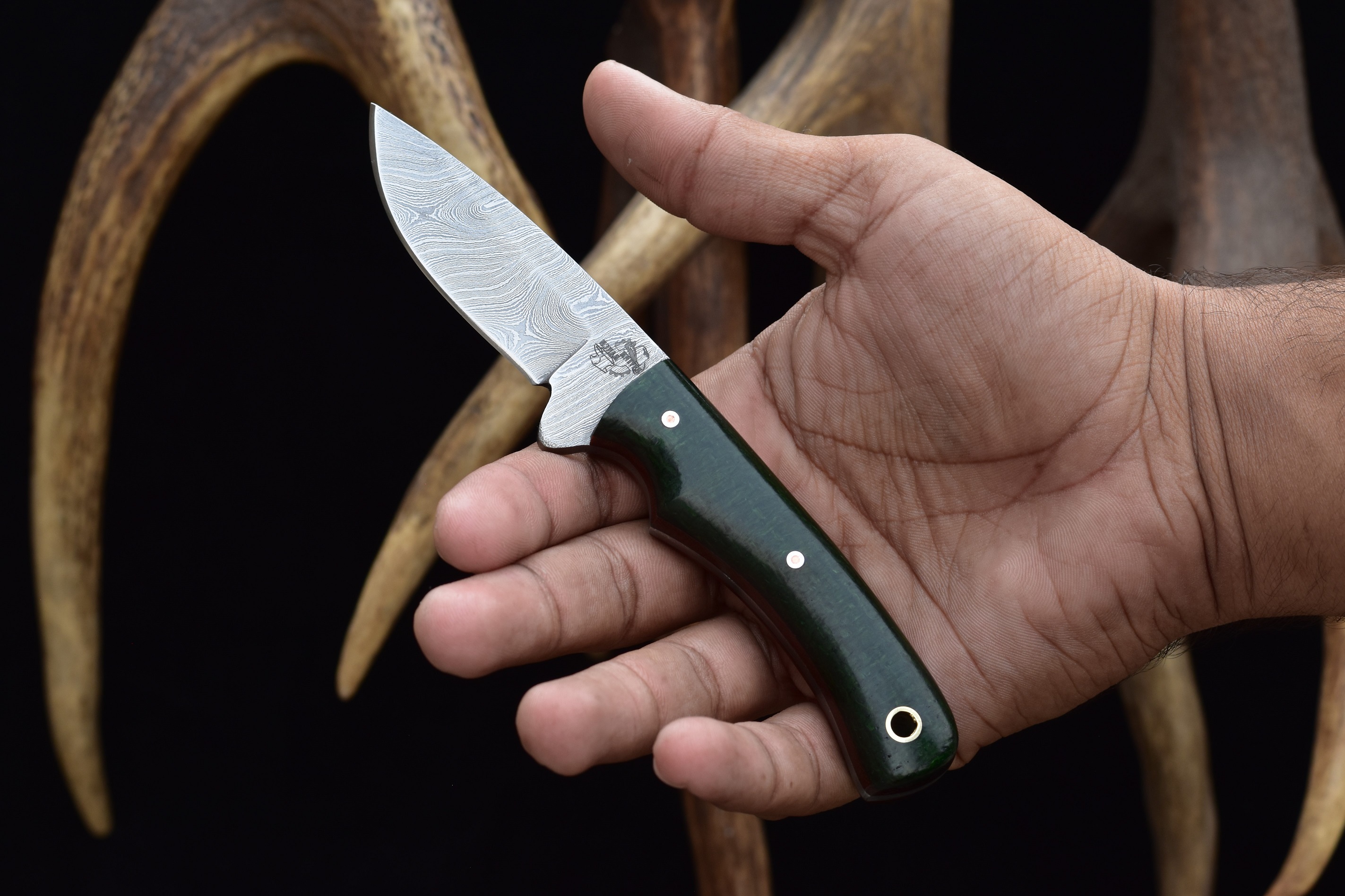 Watch Knives Ranch Cowboy Style Cross-draw EDC Fixed Blade Knife on ...