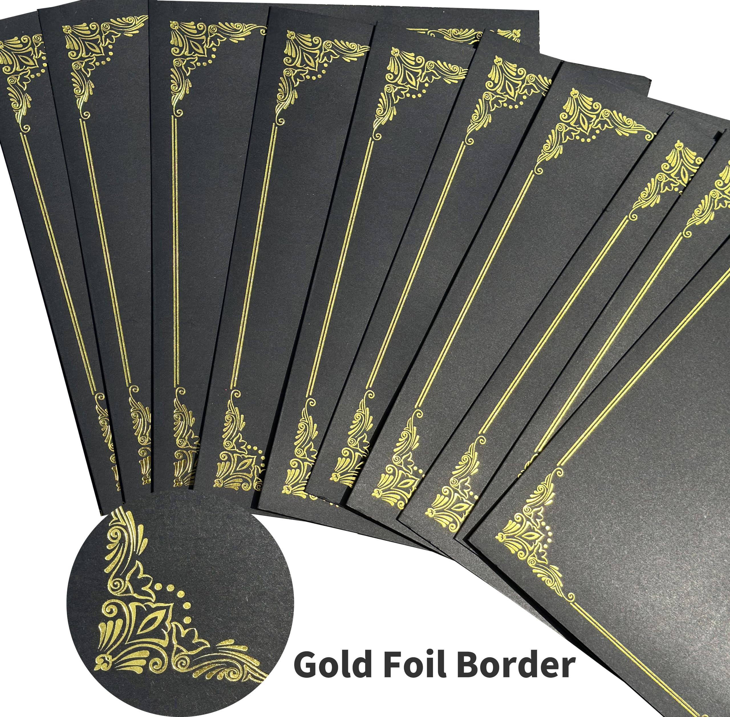 Snapklik.com : 5 Packs, Certificate Holders, Diploma Covers, Gold Foil ...