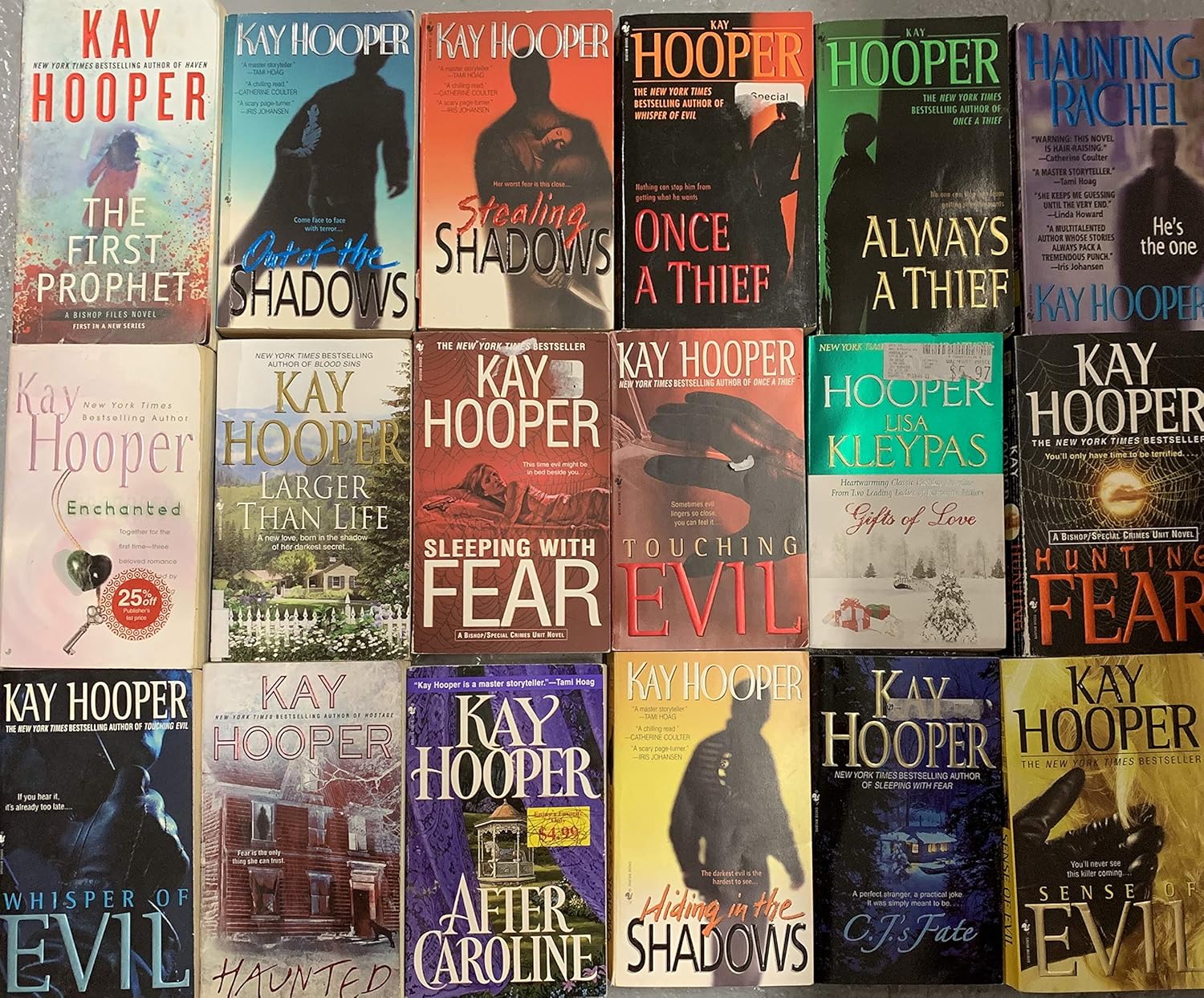 Kay Hooper Thriller Paperback Collection 18 Book Set: Kay Hooper ...