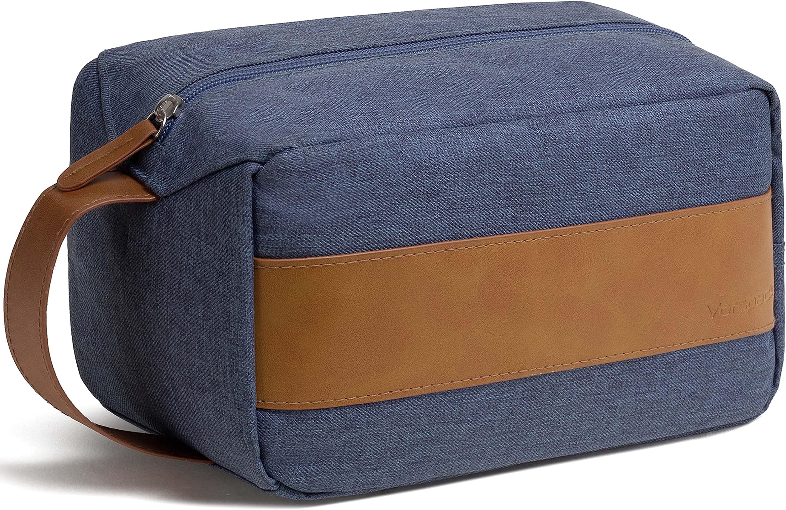 Amazon.com: Vorspack Toiletry Bag for Men - 2 Pack Large Dopp Kits for ...