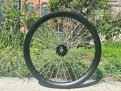 Amazon.com : AUTES 20 inch Front Bicycle Wheel Double Wall Aluminum 20 ...