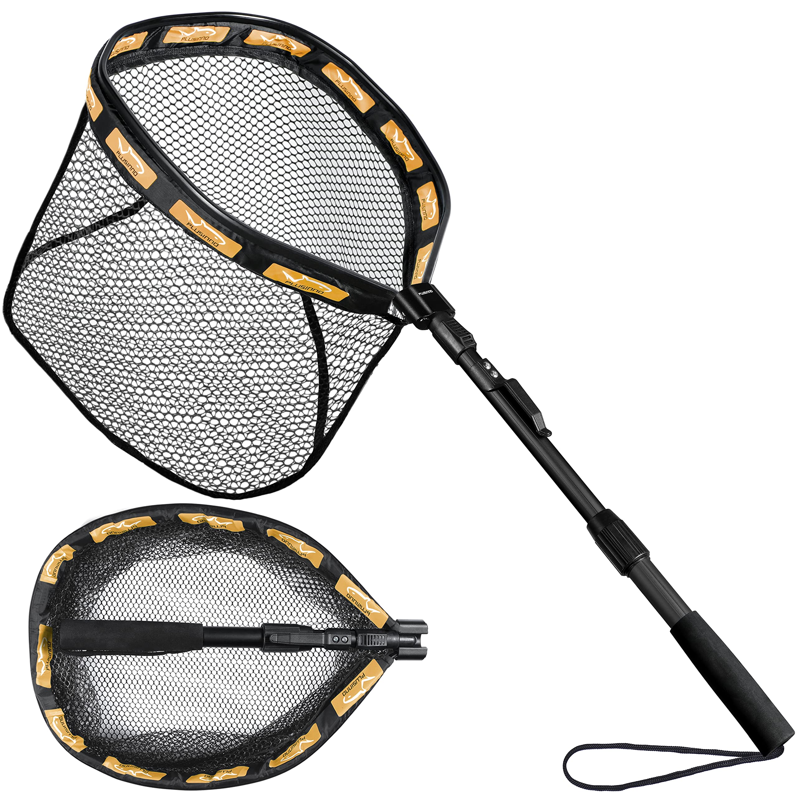 Snapklik.com : PLUSINNO Fishing Net Fish Floating Landing Net, Kayak Nets