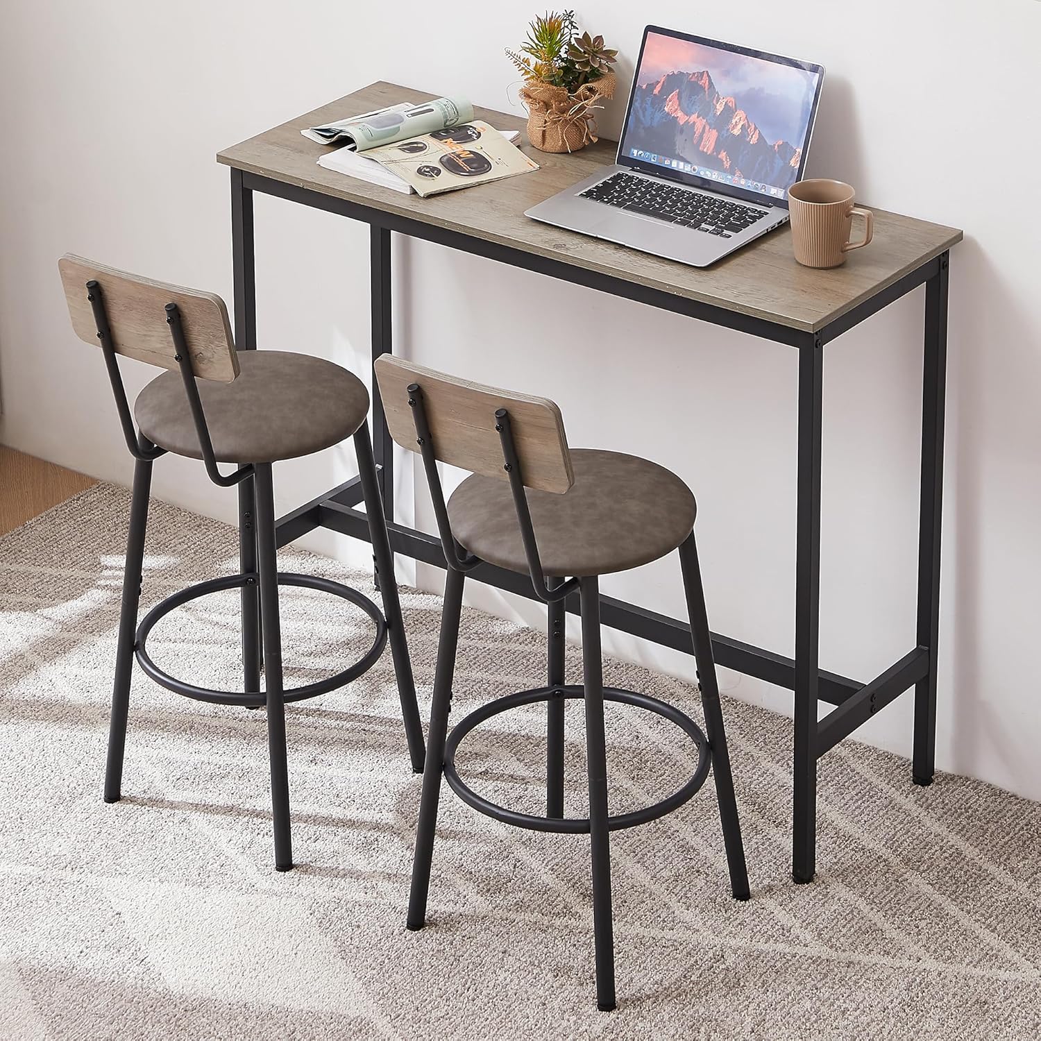 Amazon.com - Tensun Dining Table Set for 2, Kitchen Table and Chairs ...