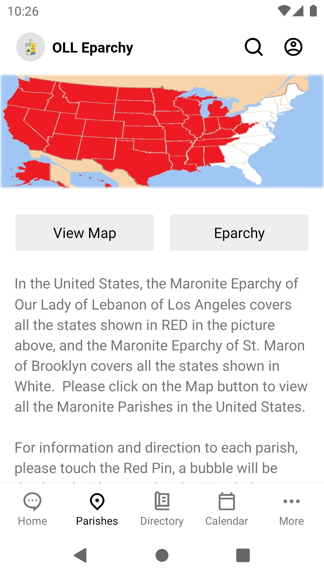 Maronite Eparchy of Our Lady of Lebanon - App on Amazon Appstore
