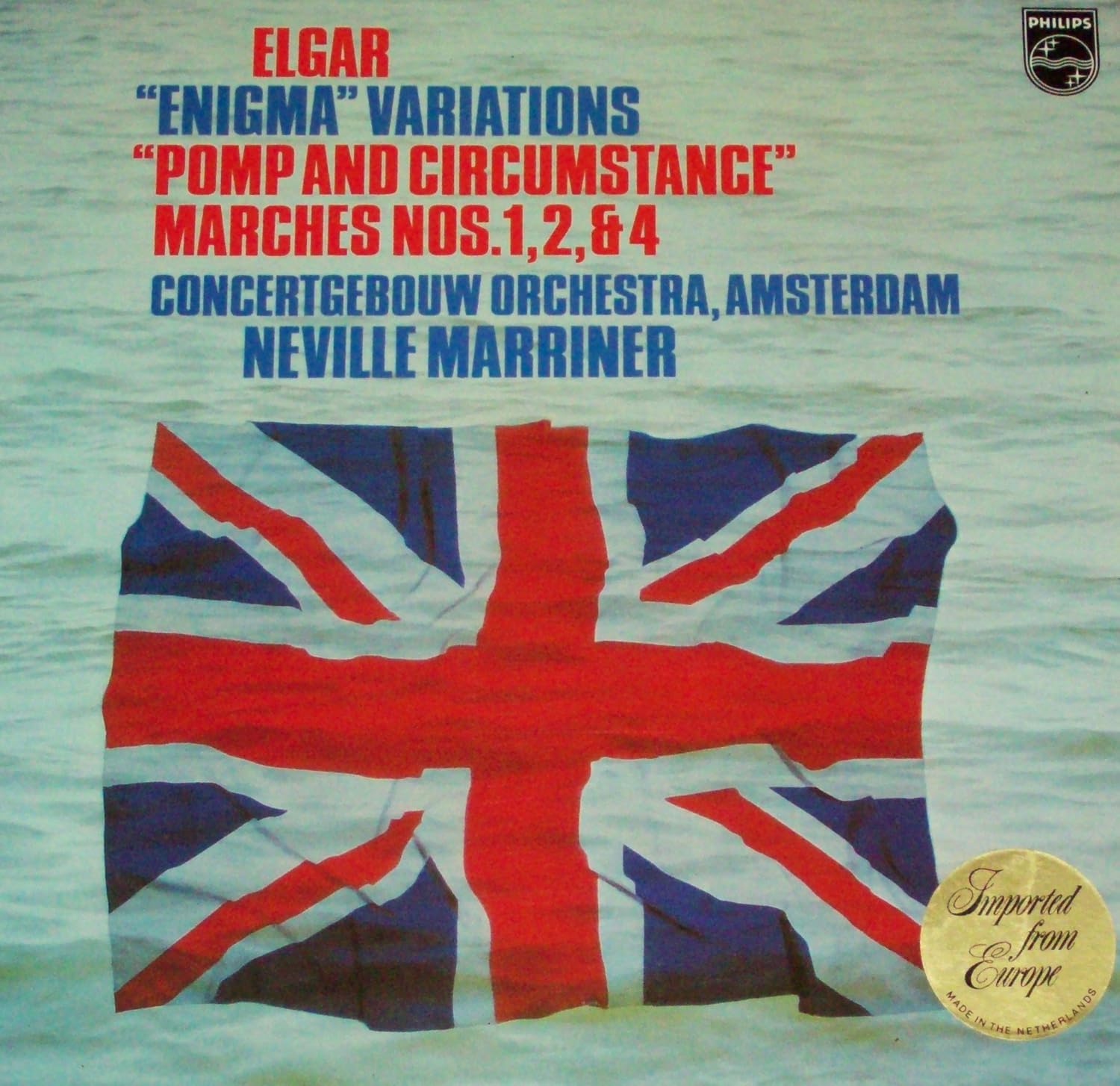 Amazon.co.jp: MARRINER elgar enigma variations LP Mint- 9500 424 Vinyl ...