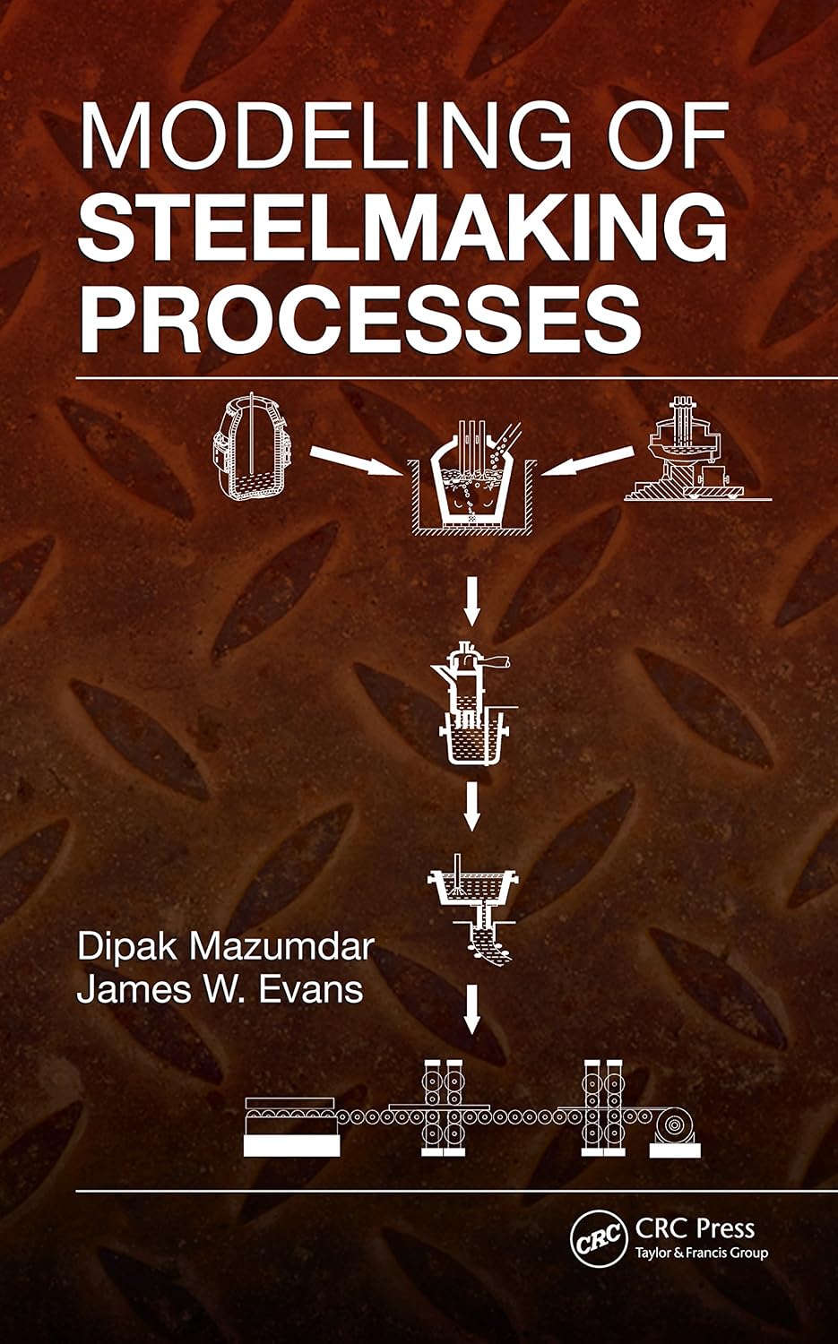 Modeling of Steelmaking Processes, Mazumdar, Dipak, Evans, James W ...