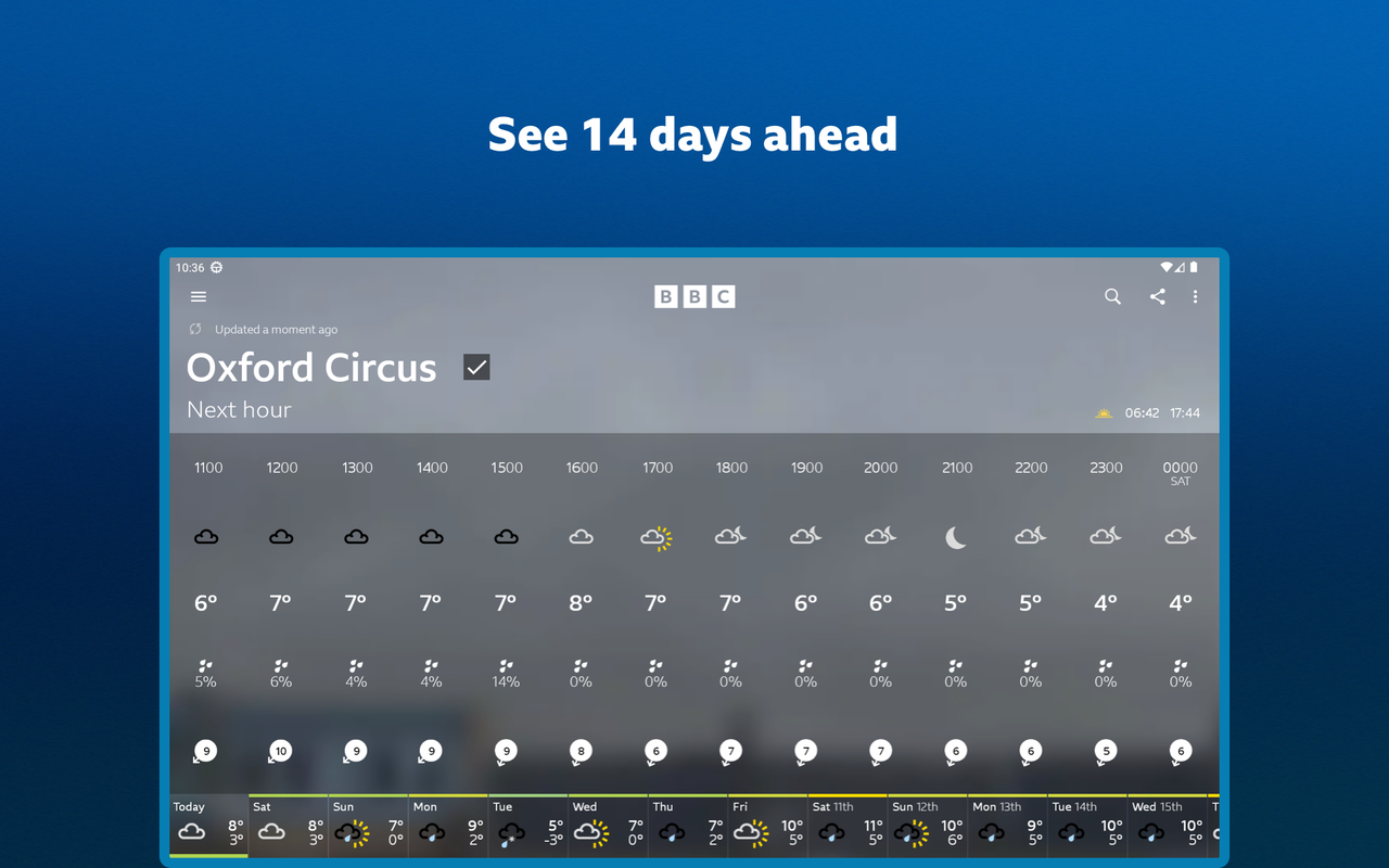 BBC Weather - App on the Amazon Appstore