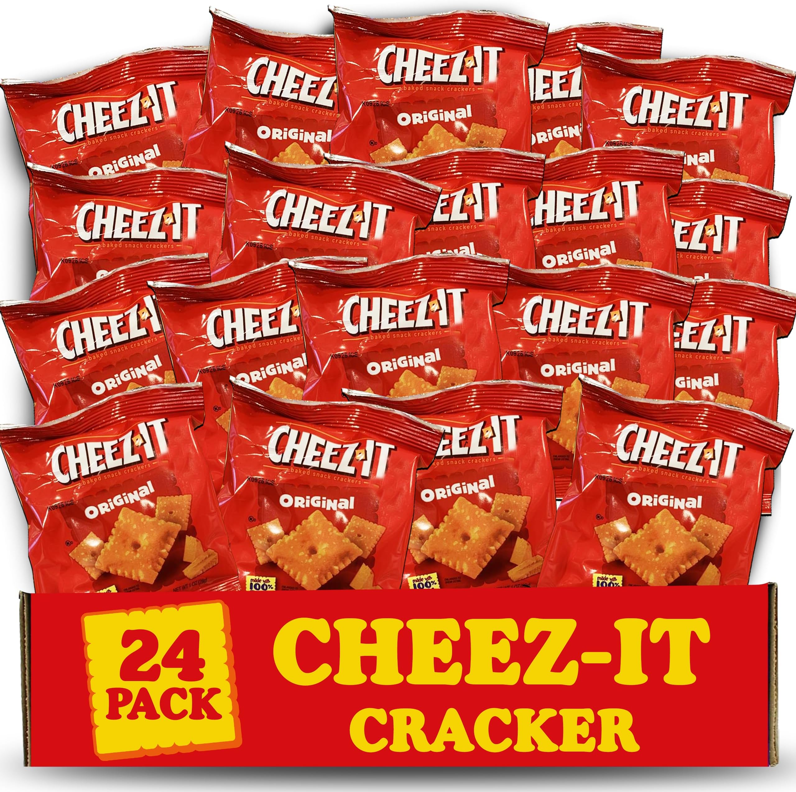 Amazon.com: Gripz Mini Baked Snack Crackers, Sweet and Salty Snacks ...