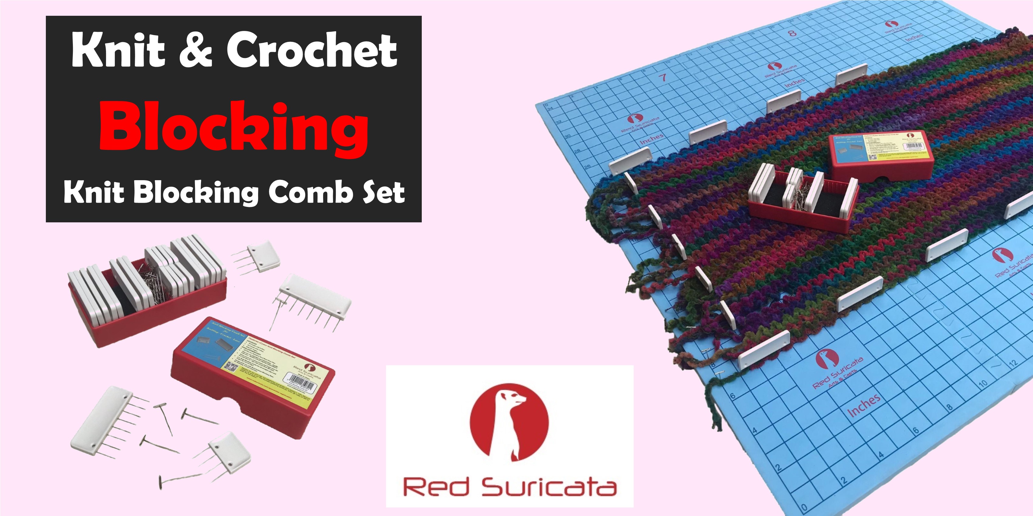 Watch How to use blocking combs to block your knitting and crochet on ...